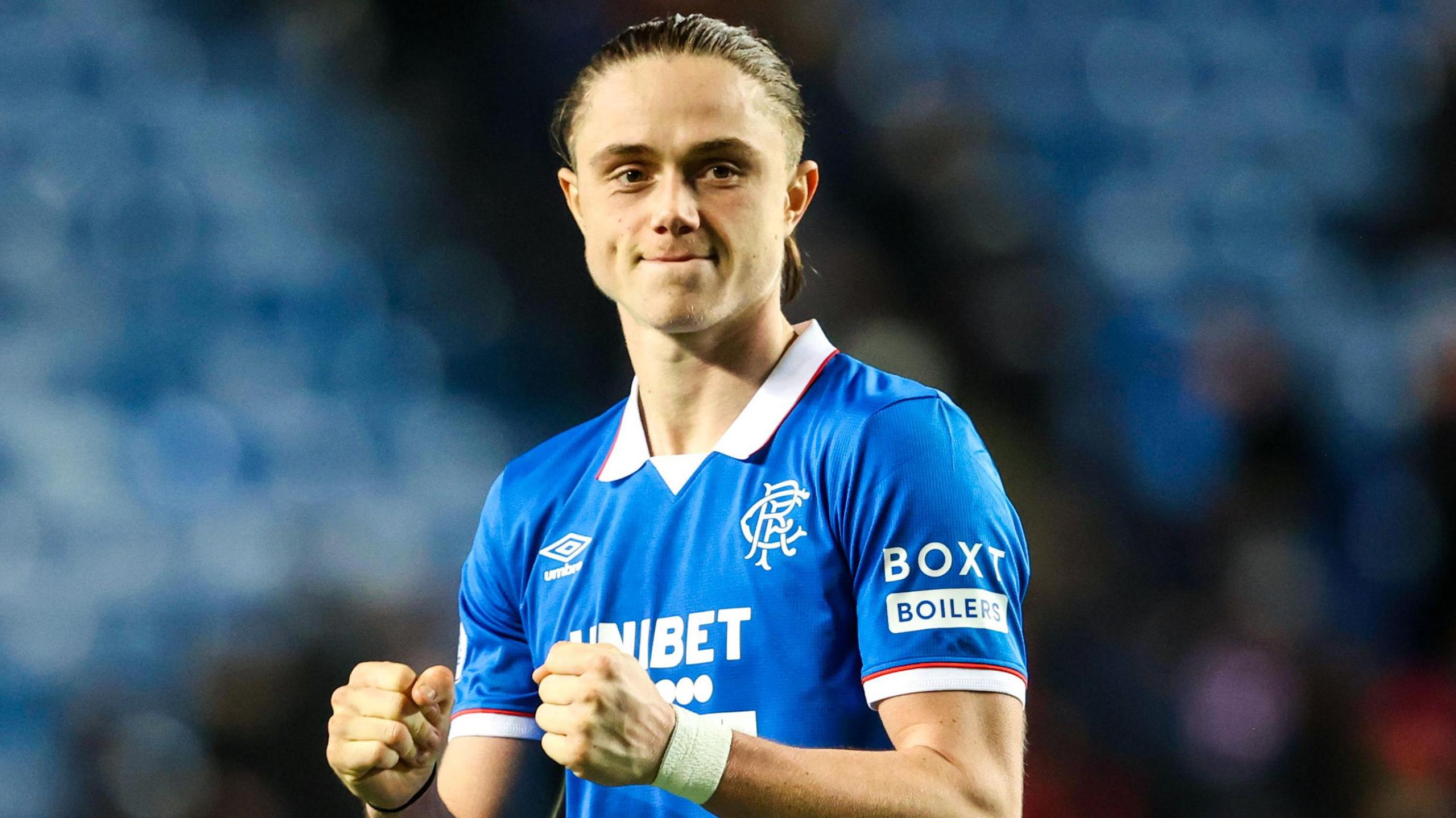 Rangers: No fear factor as Aasgaard embraces pressure - BBC Sport