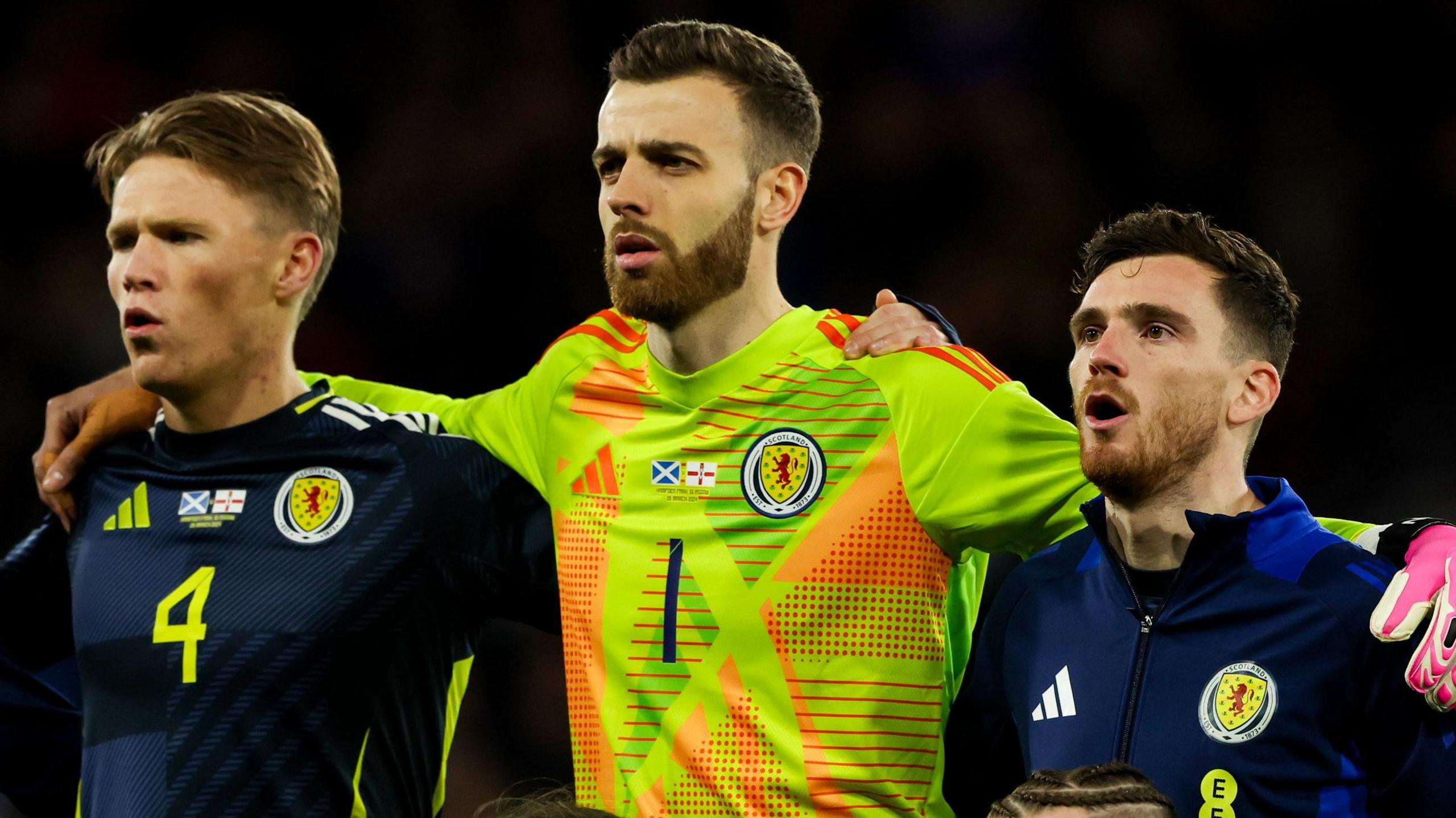Angus Gunn talks Scotland journey - BBC Sport