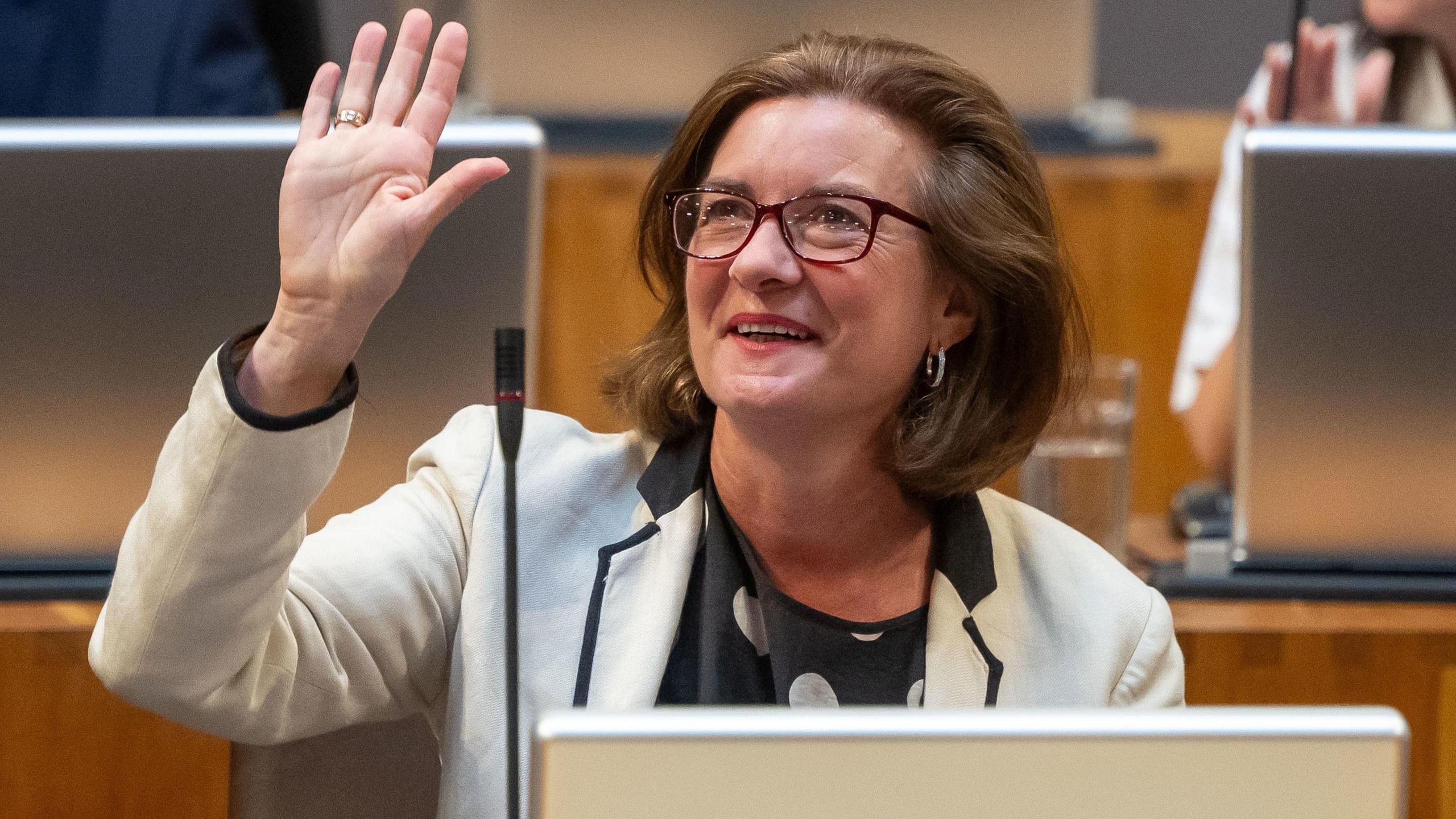 Eluned Morgan confirmed as first female first minister of Wales - BBC ...