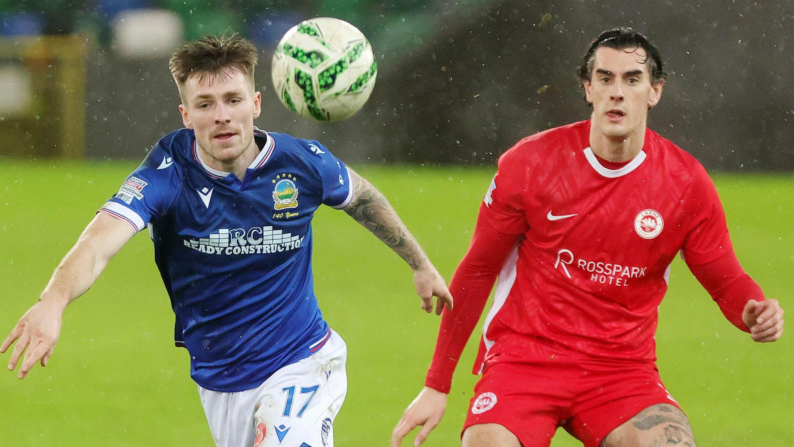 Irish Premiership: Larne increase lead at top with draw against Blues ...
