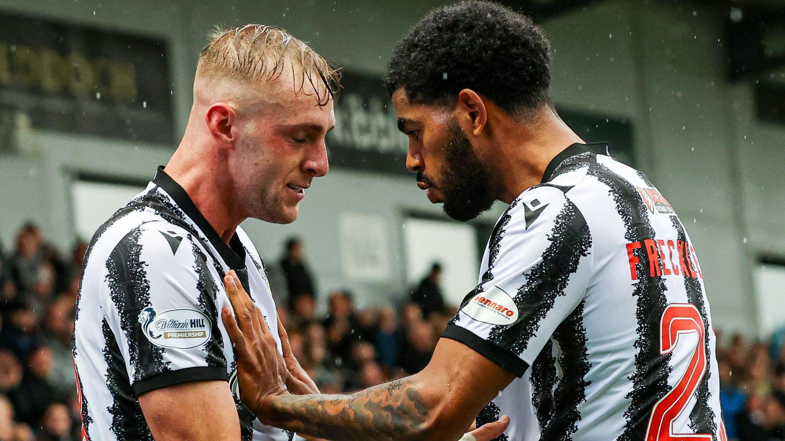 Robinson 'very hopeful' of retaining Phillips & Freckleton at St Mirren ...