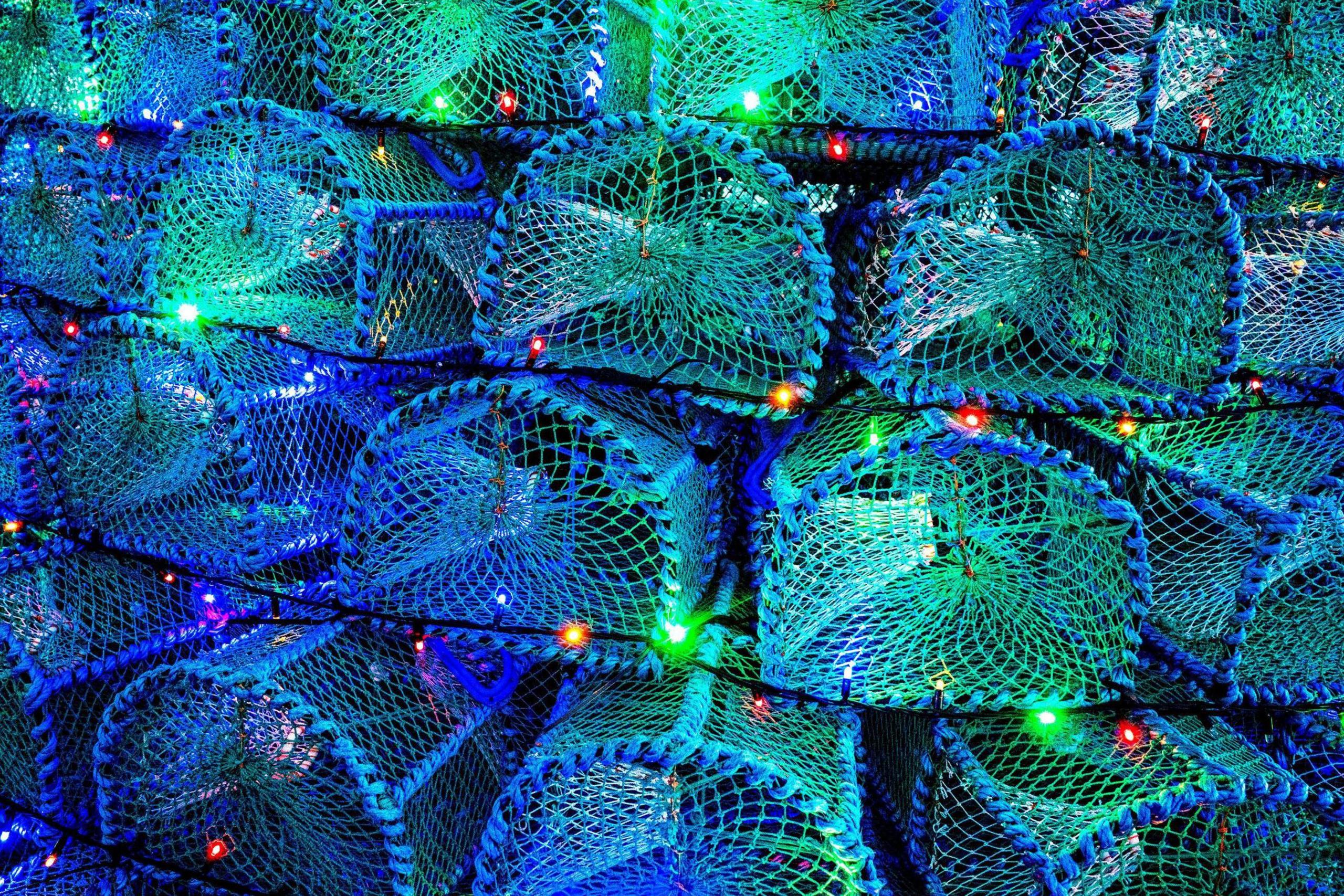 How a village uses fishing creels to create a spectacular Christmas ...