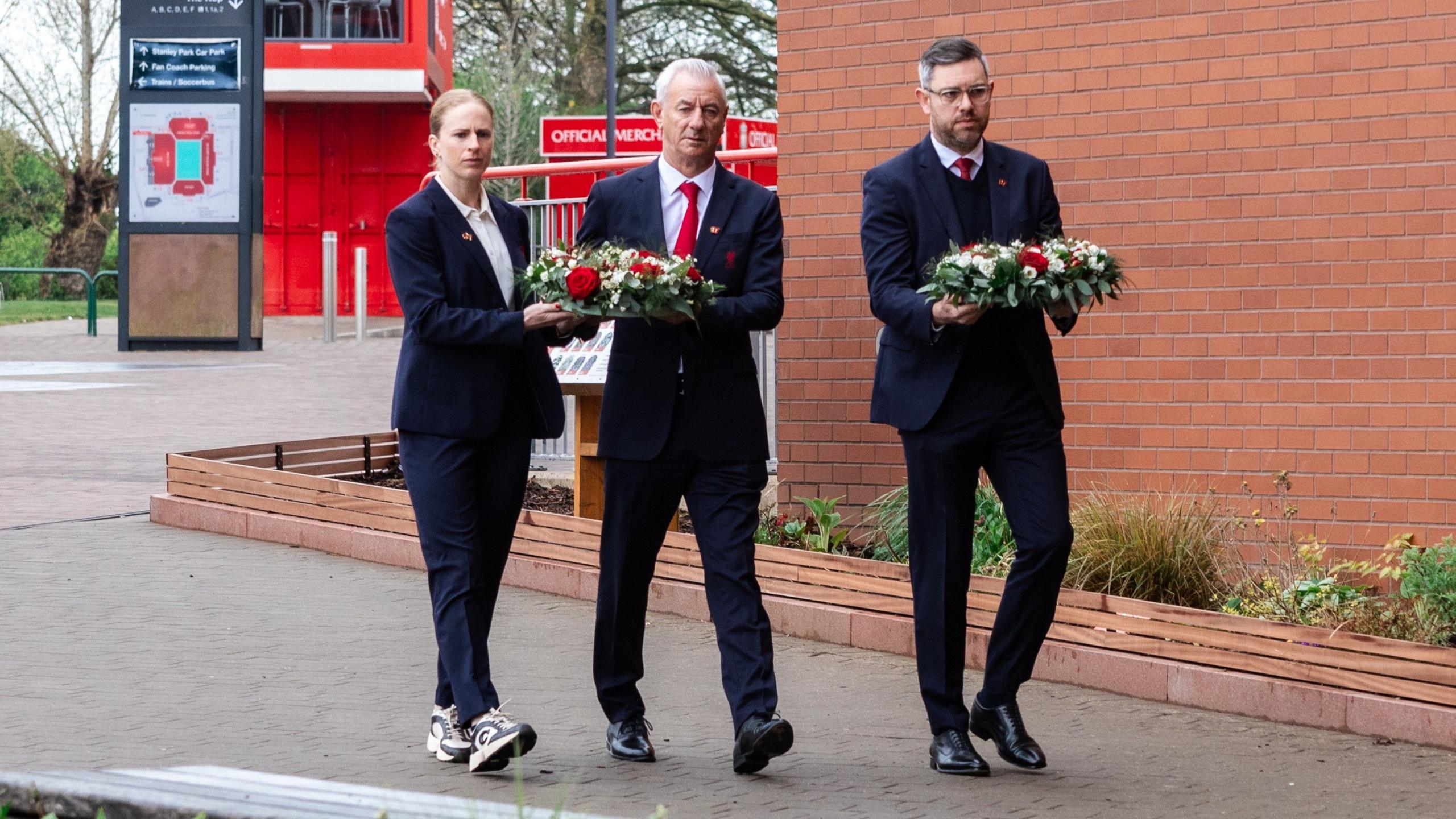 Liverpool news: Club pays respects 36 years on from Hillsborough ...