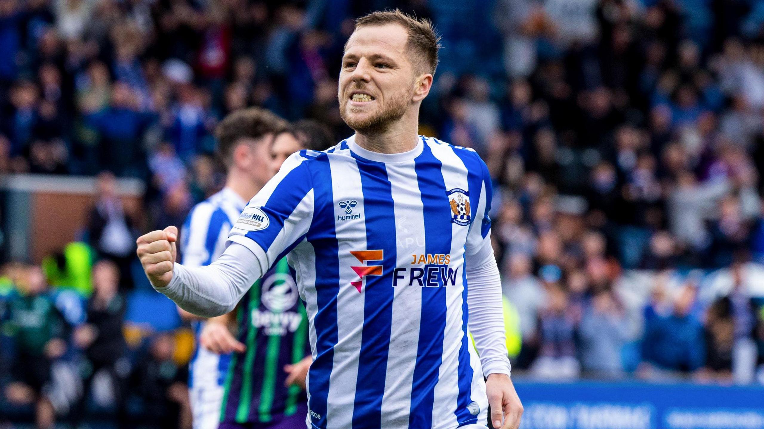 'I'm here to score goals' - Anderson opens Kilmarnock account - BBC Sport