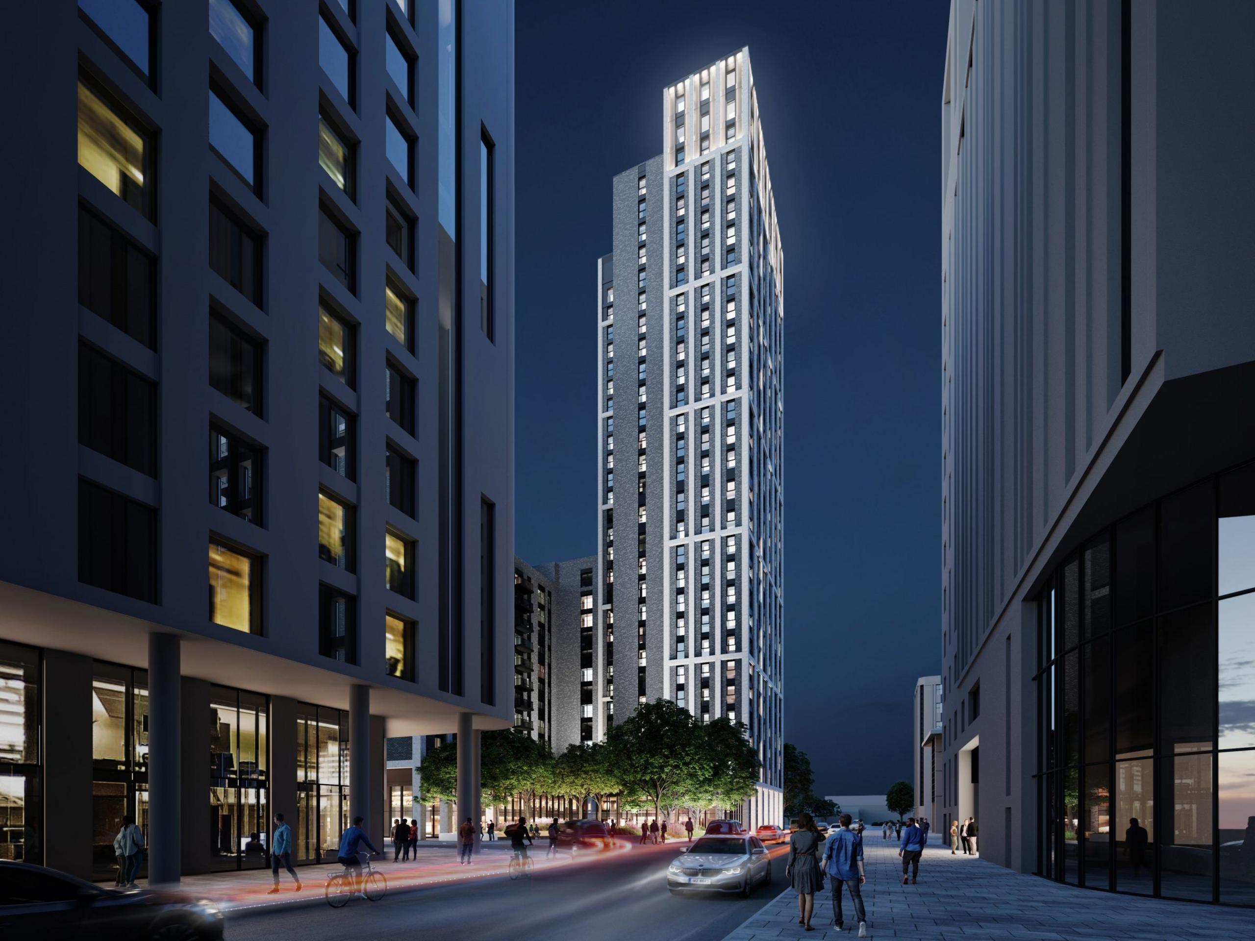 Bournemouth tower block up to 30 storeys high set for approval - BBC News