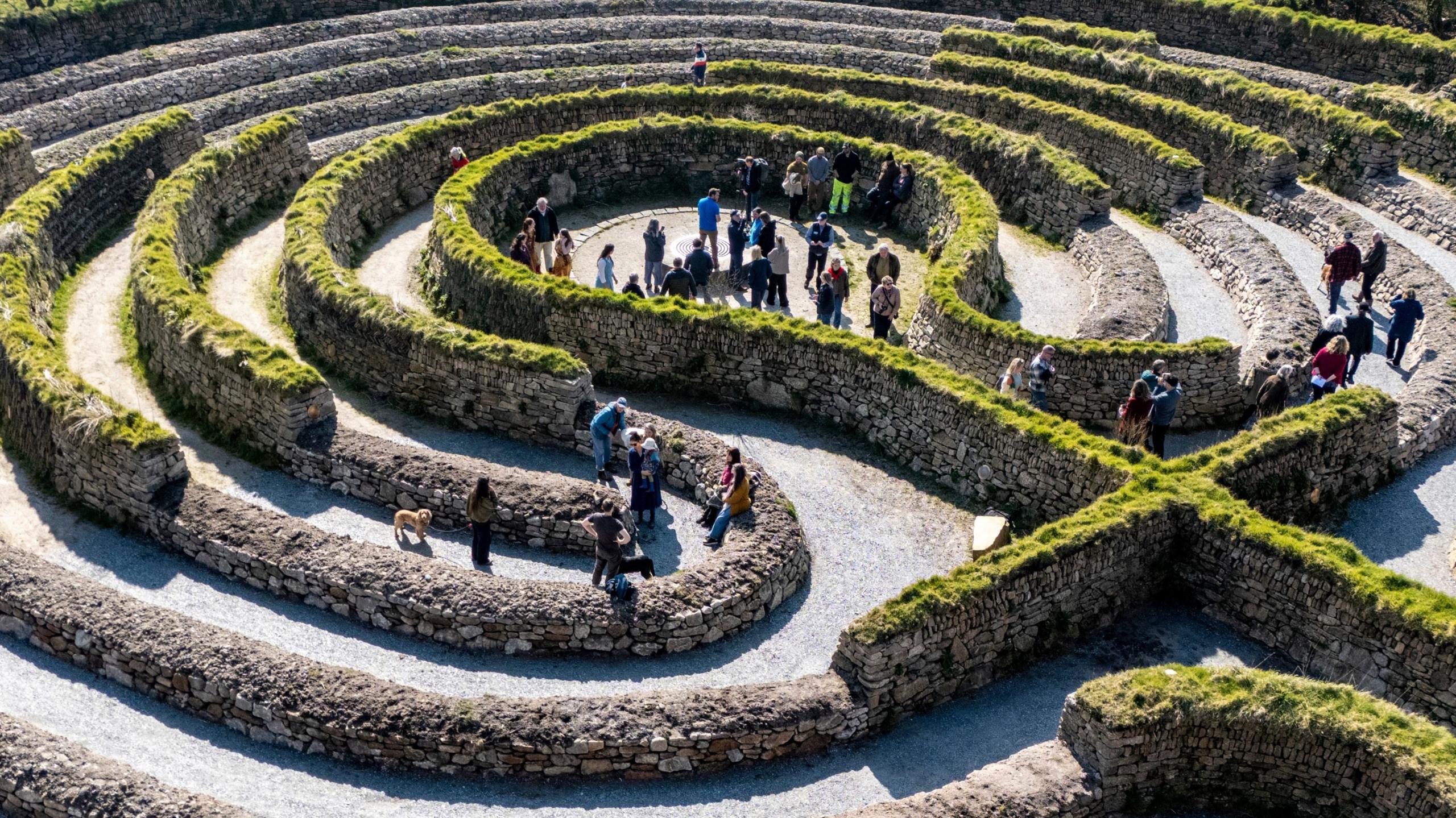 South West news quiz: When is a labyrinth, not a maze? - BBC News