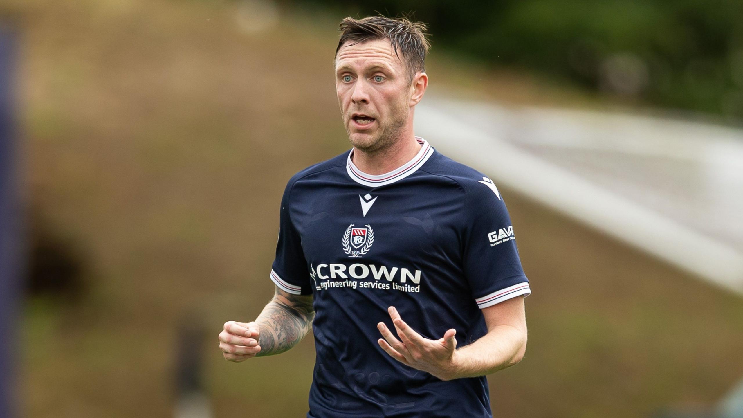 Jordan McGhee has eye on Hampden as Dundee travel to Ibrox - BBC Sport