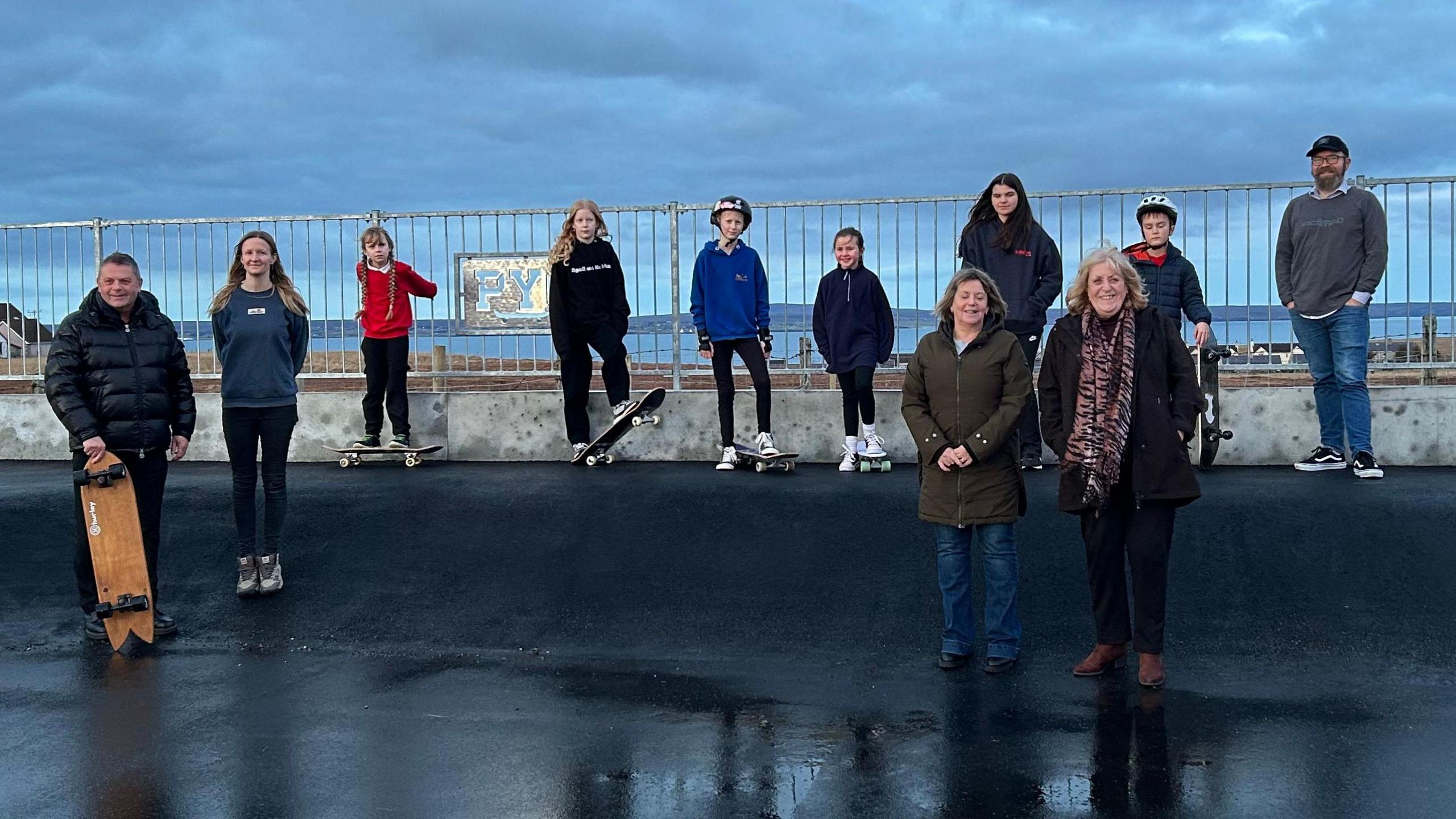 New skatepark for Point area of the Isle of Lewis - BBC News