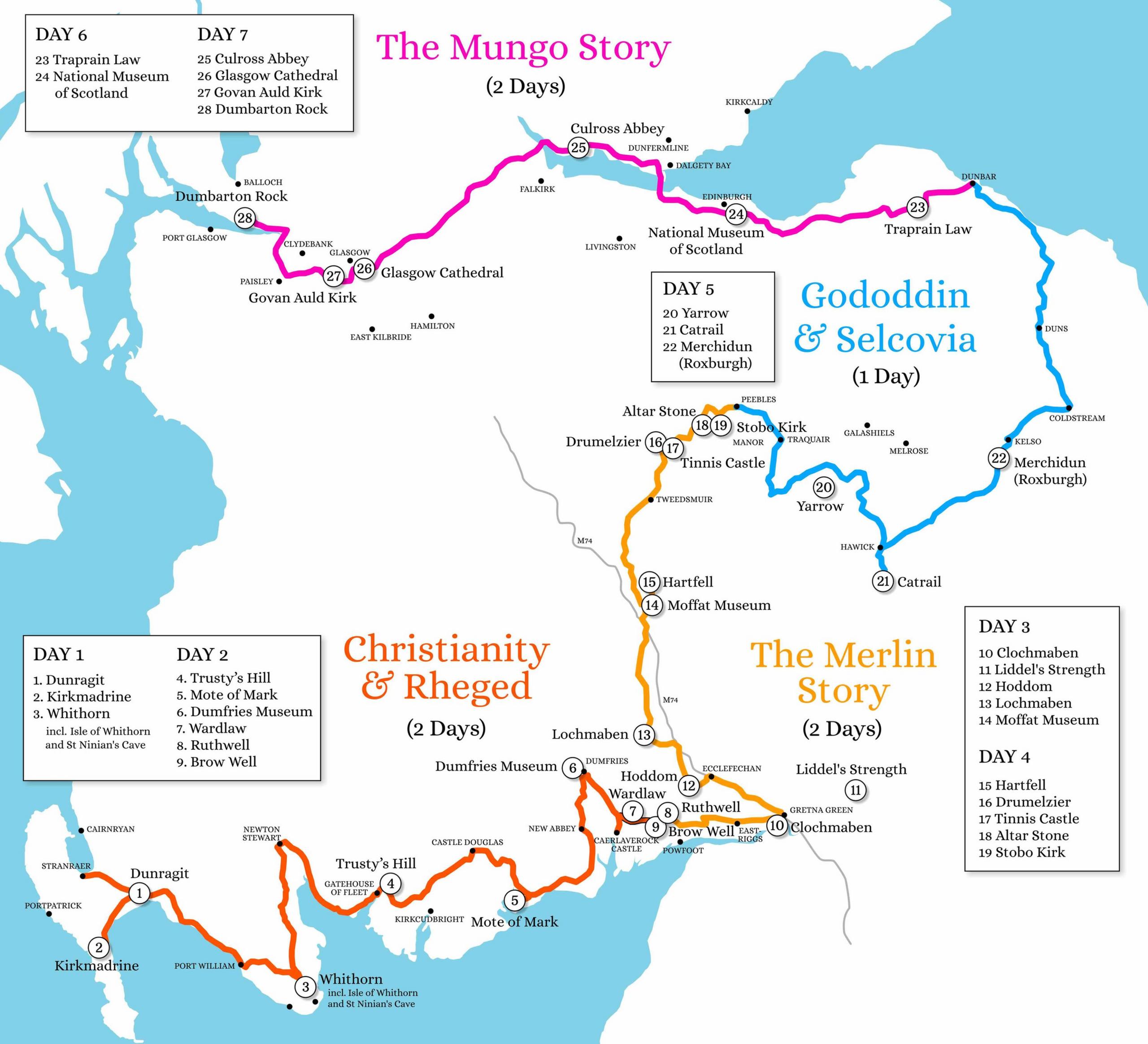 Merlin trail aims to conjure up visitors - BBC News