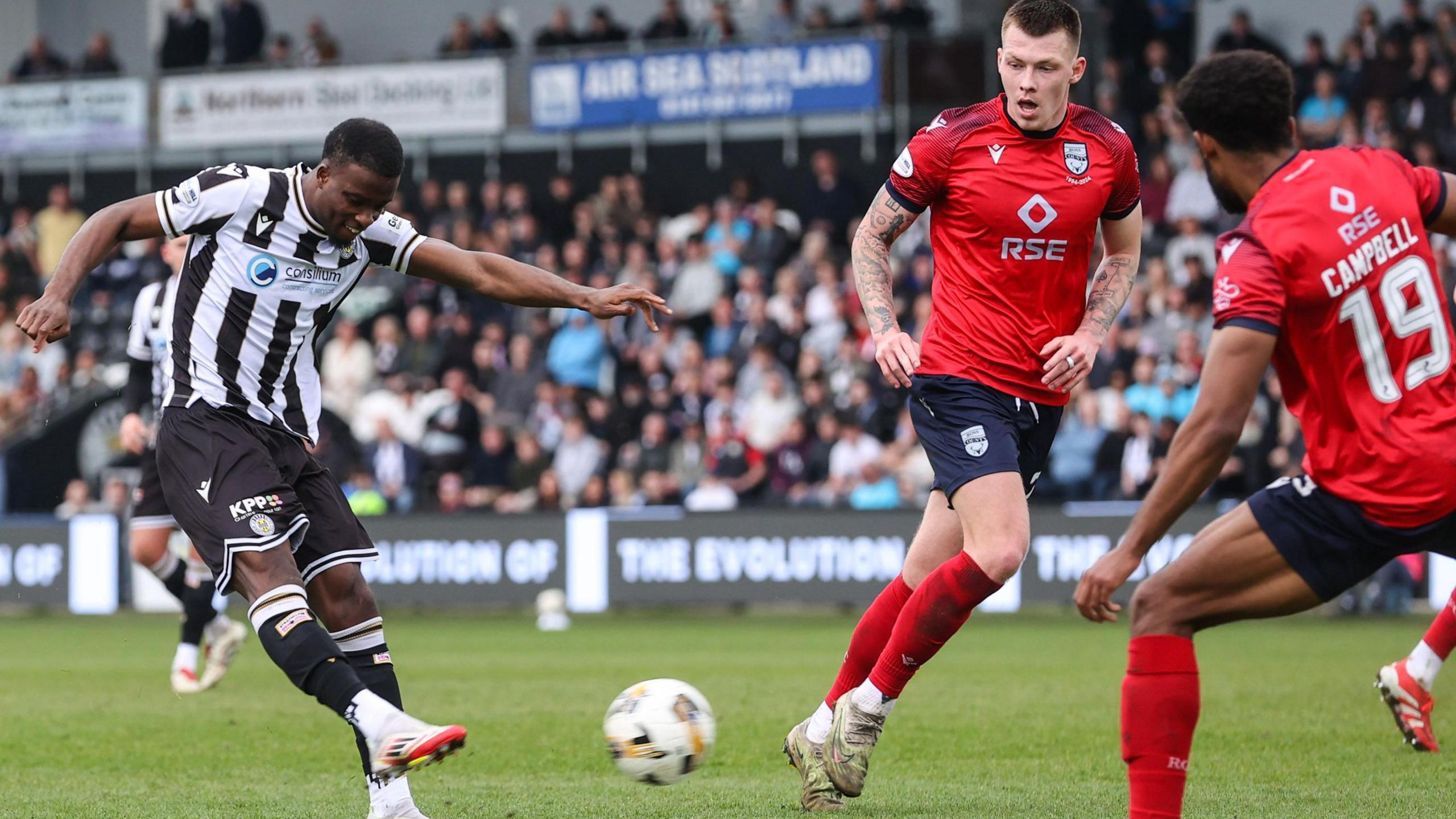 County's Cowie on - BBC Sport