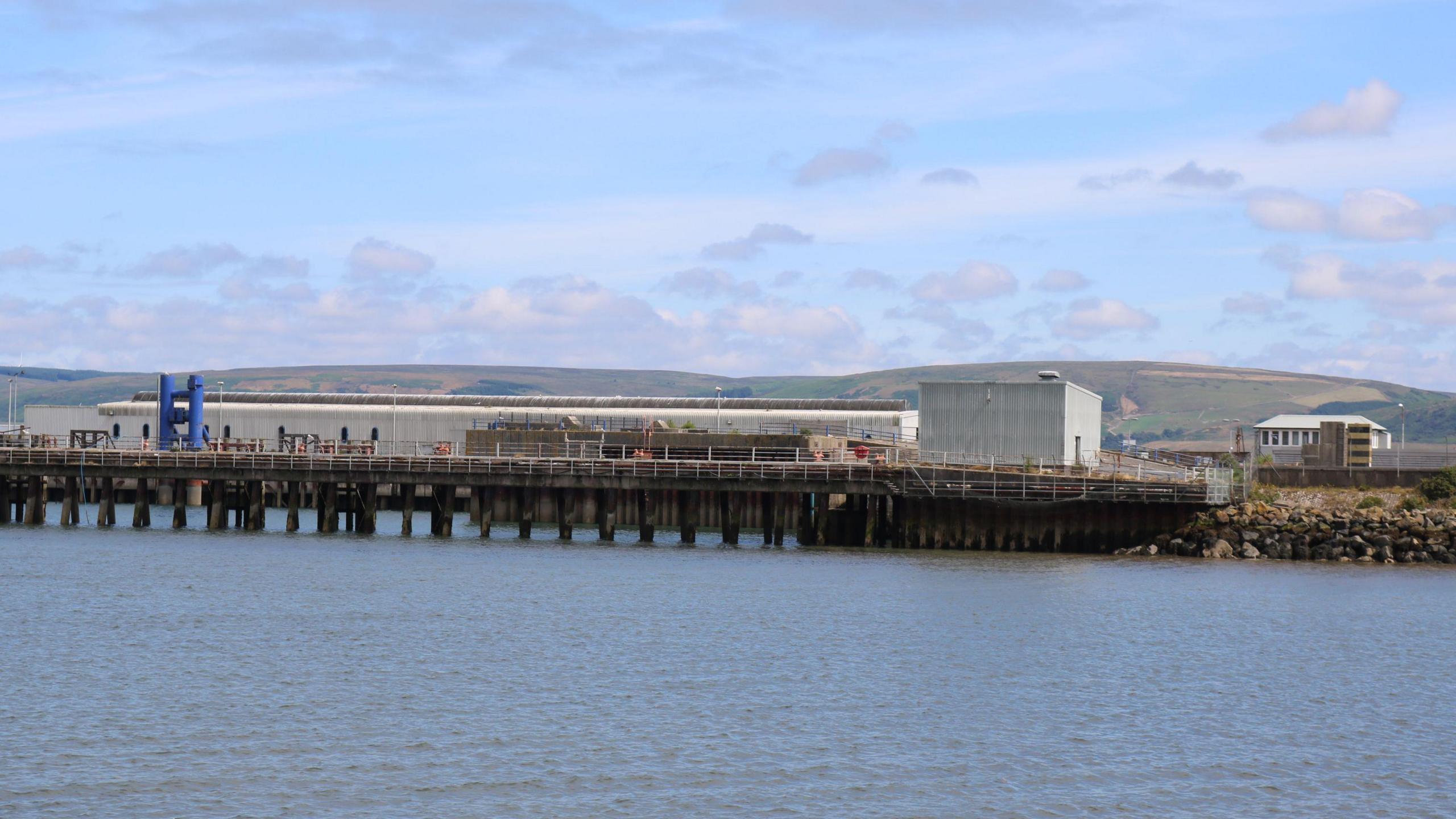 Plan to move Stranraer rail station away from old ferry terminal - BBC News
