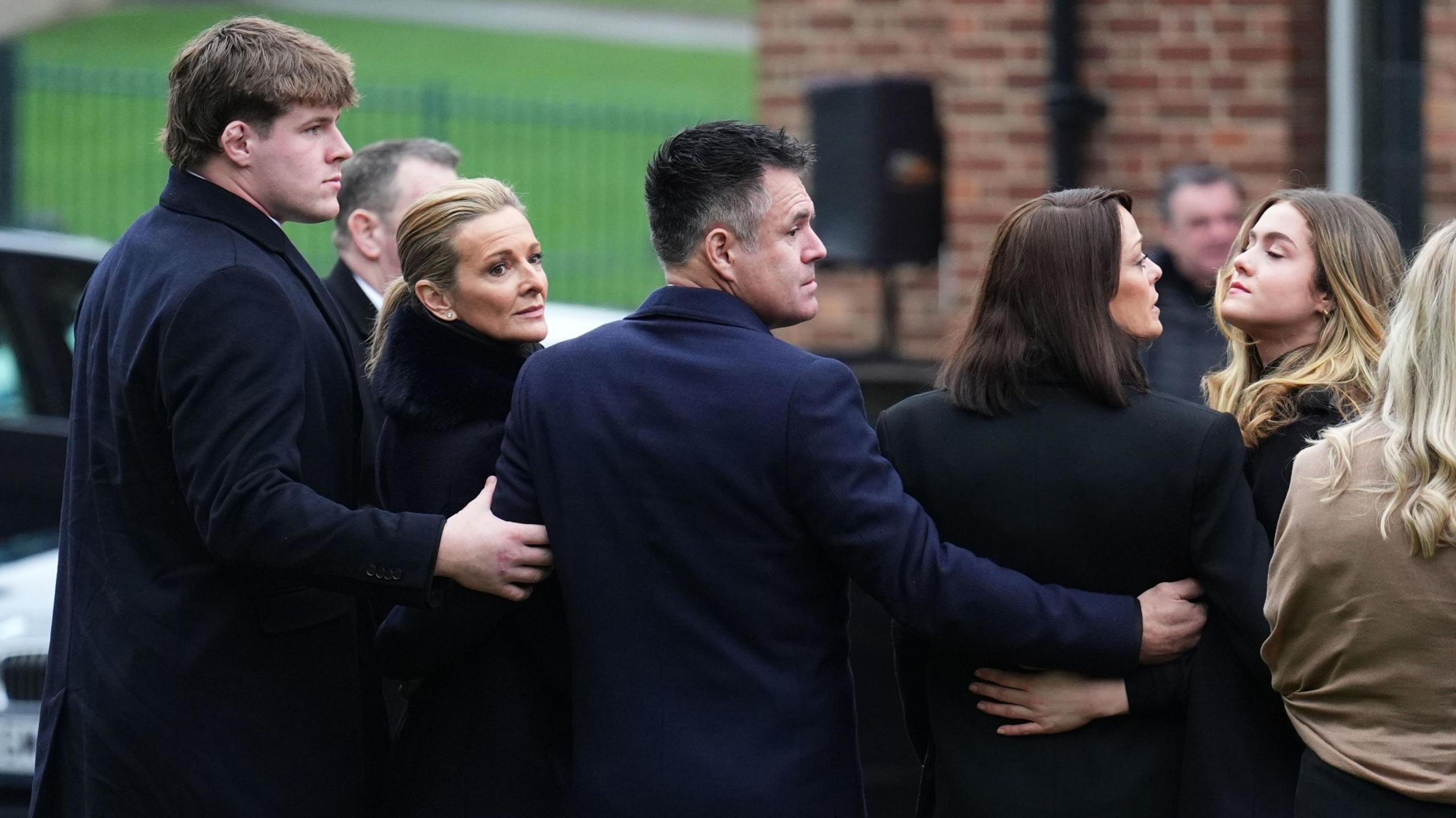 Gabby Logan's rugby star son urged to play for Wales at Yorath funeral ...