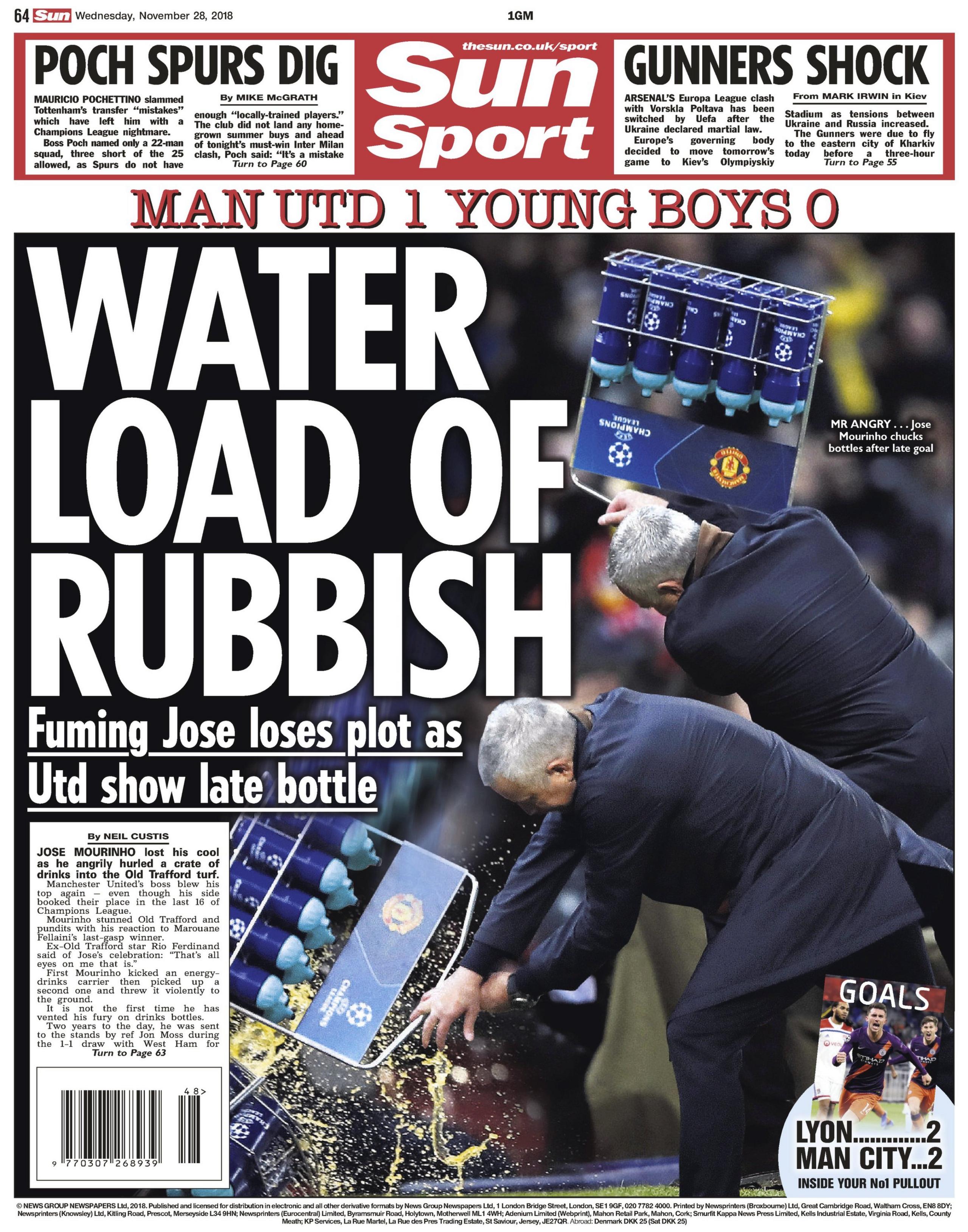 Wednesday's papers - BBC Sport
