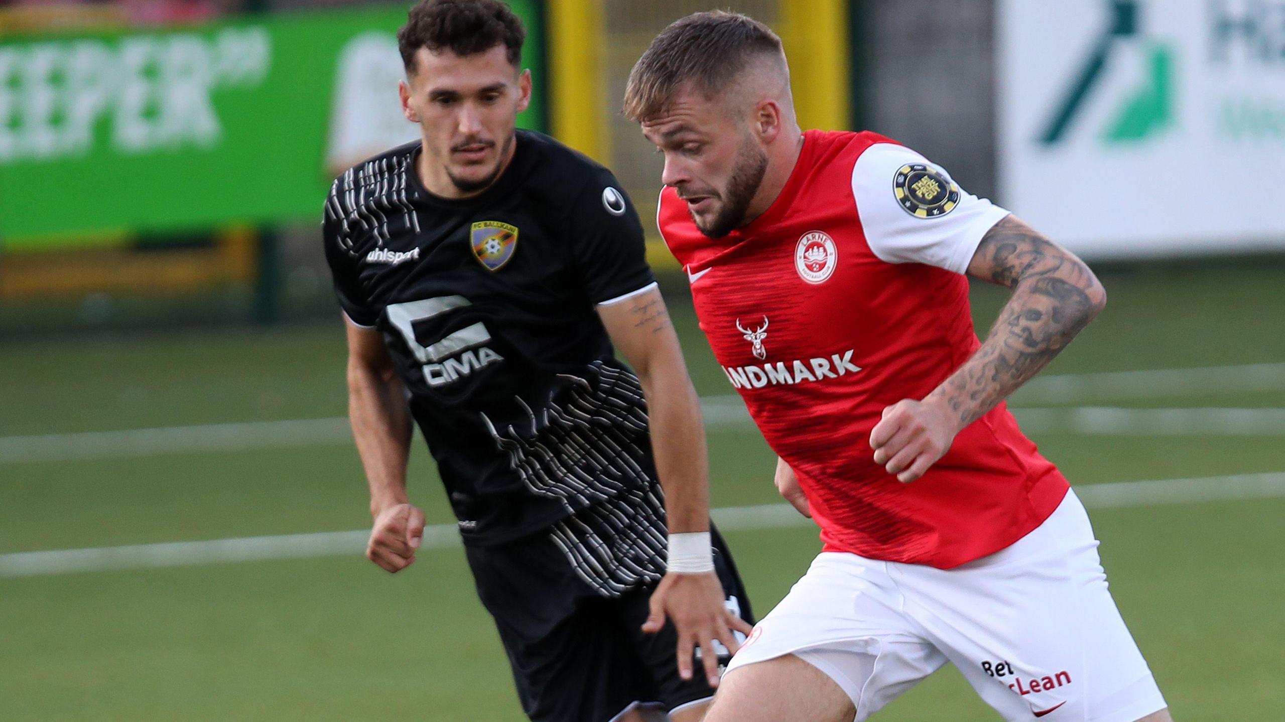 Uefa Conference League: Larne take on FC Ballkani in first leg of third ...
