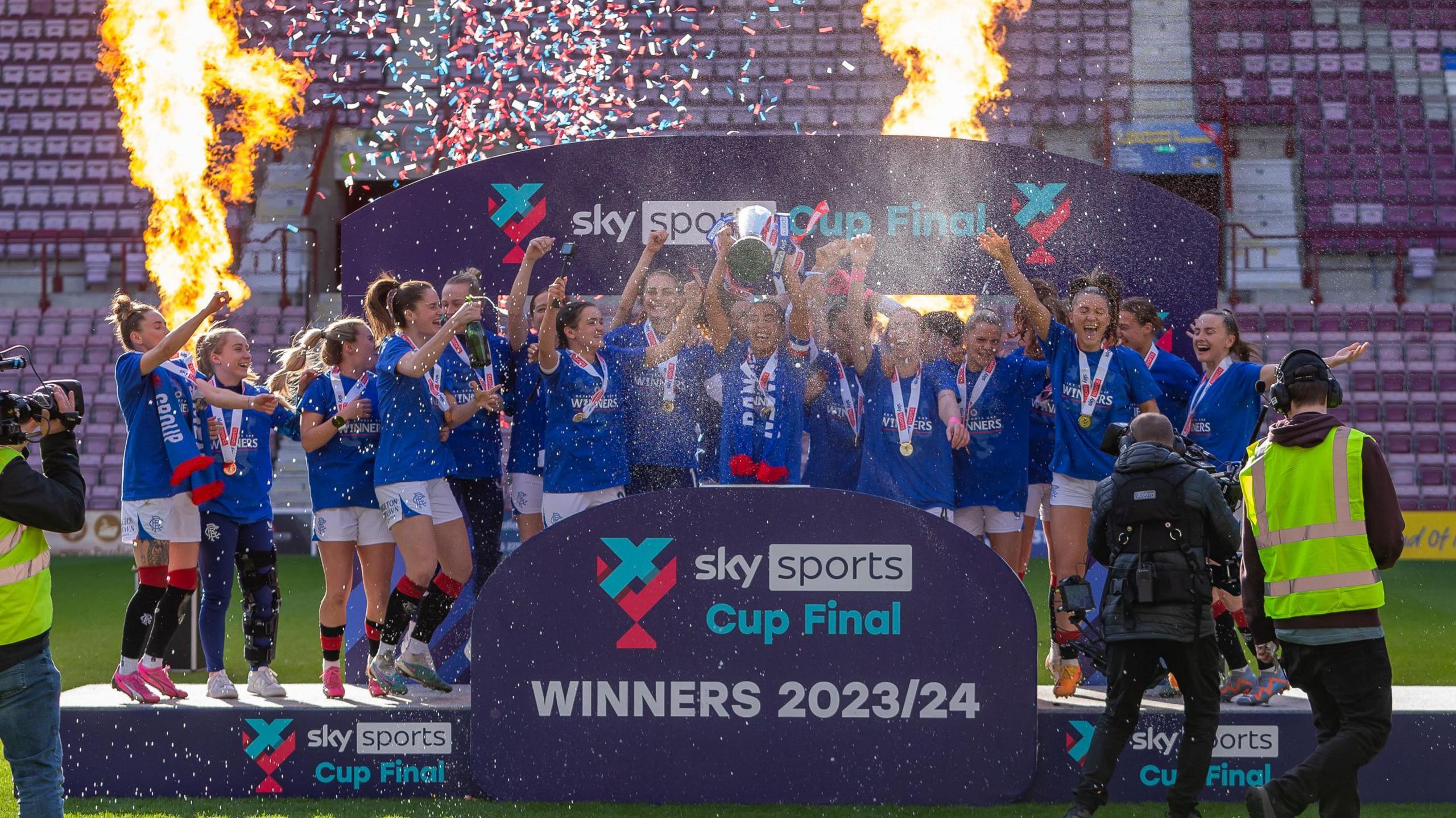 Rangers hoping to push on after SWPL Cup victory - Arnot - BBC Sport