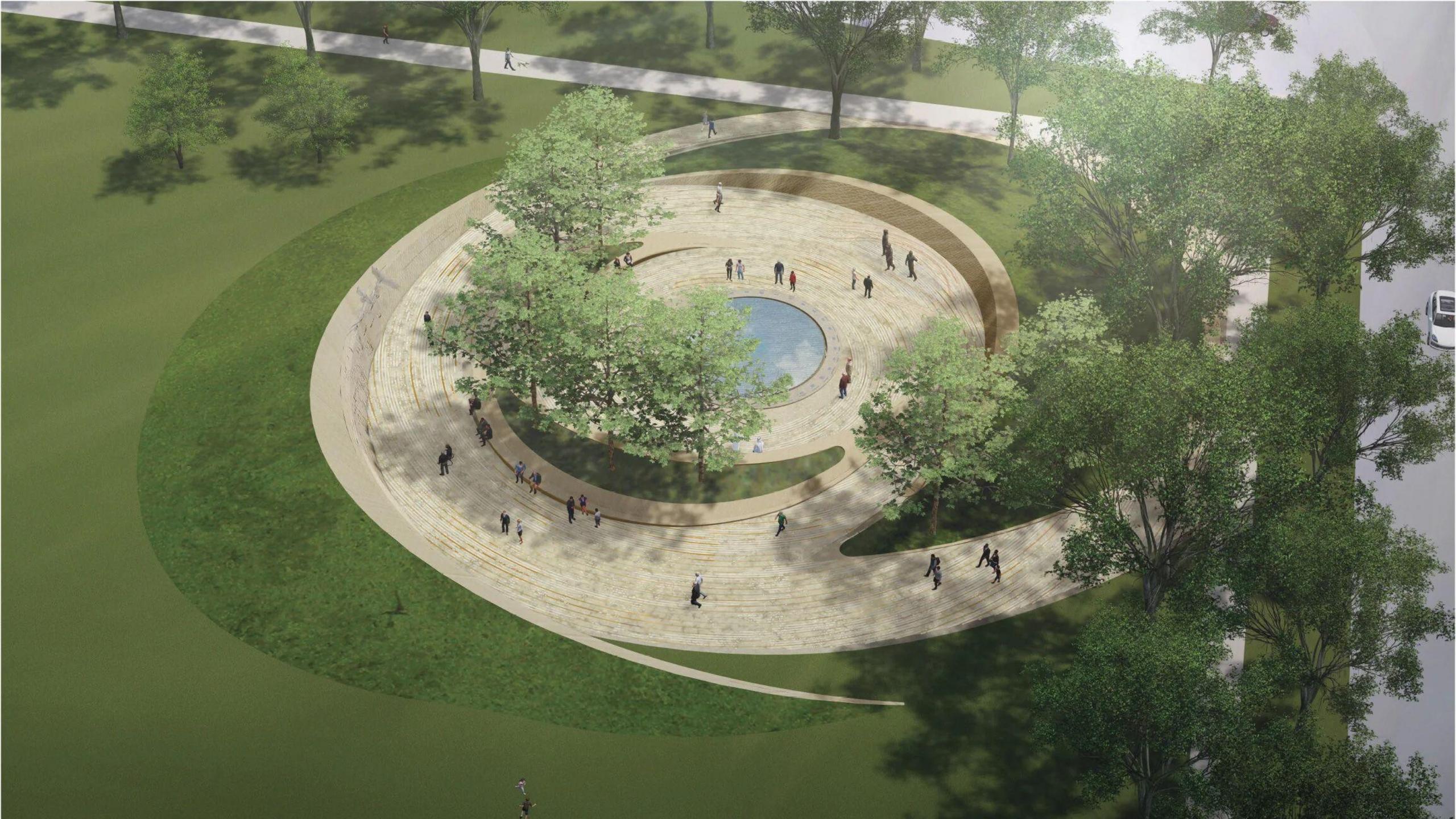 Gulf War memorial created in Gloucestershire nears completion - BBC News