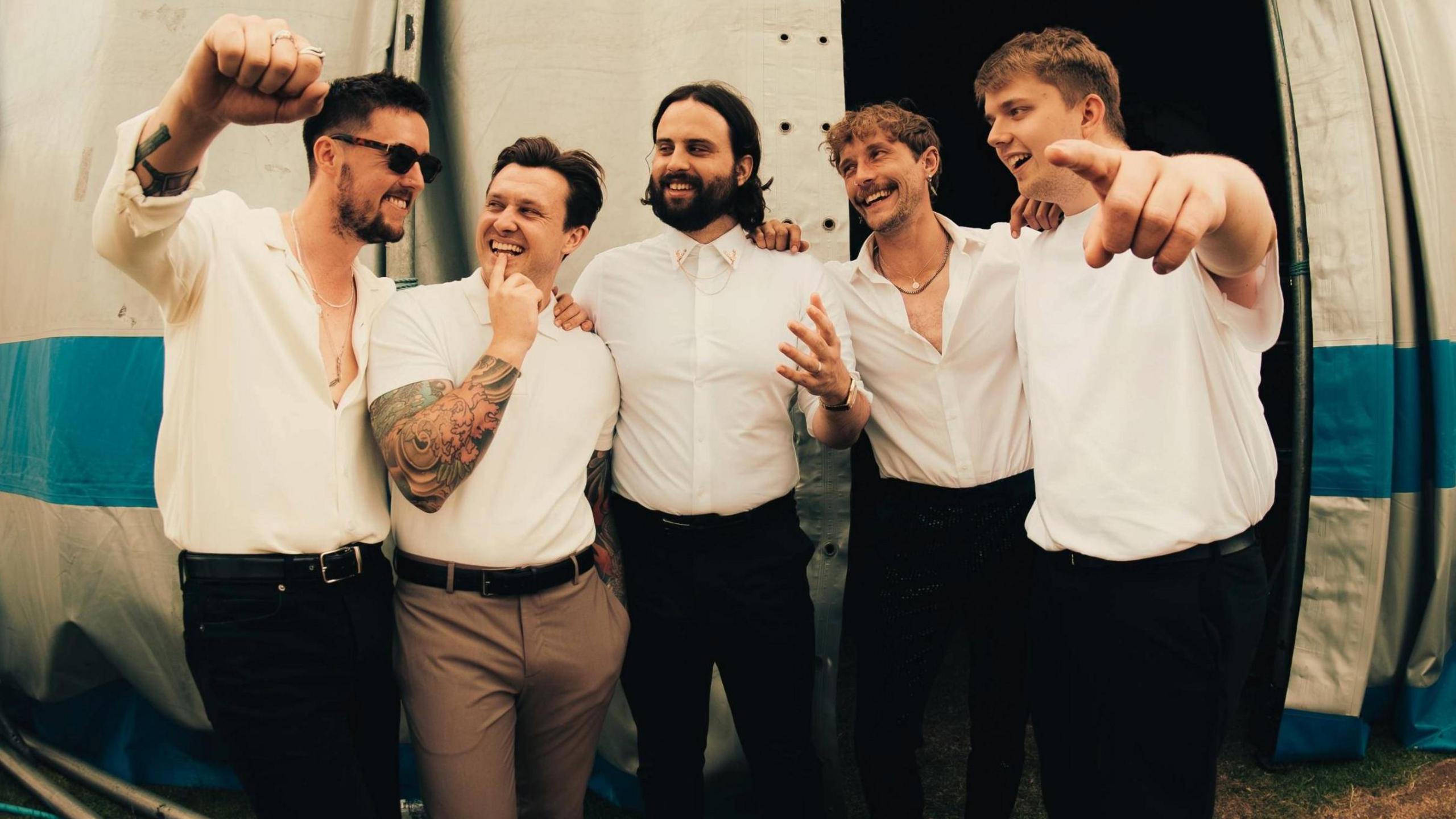 Crystal Tides celebrate Top 40 breakthrough - BBC News