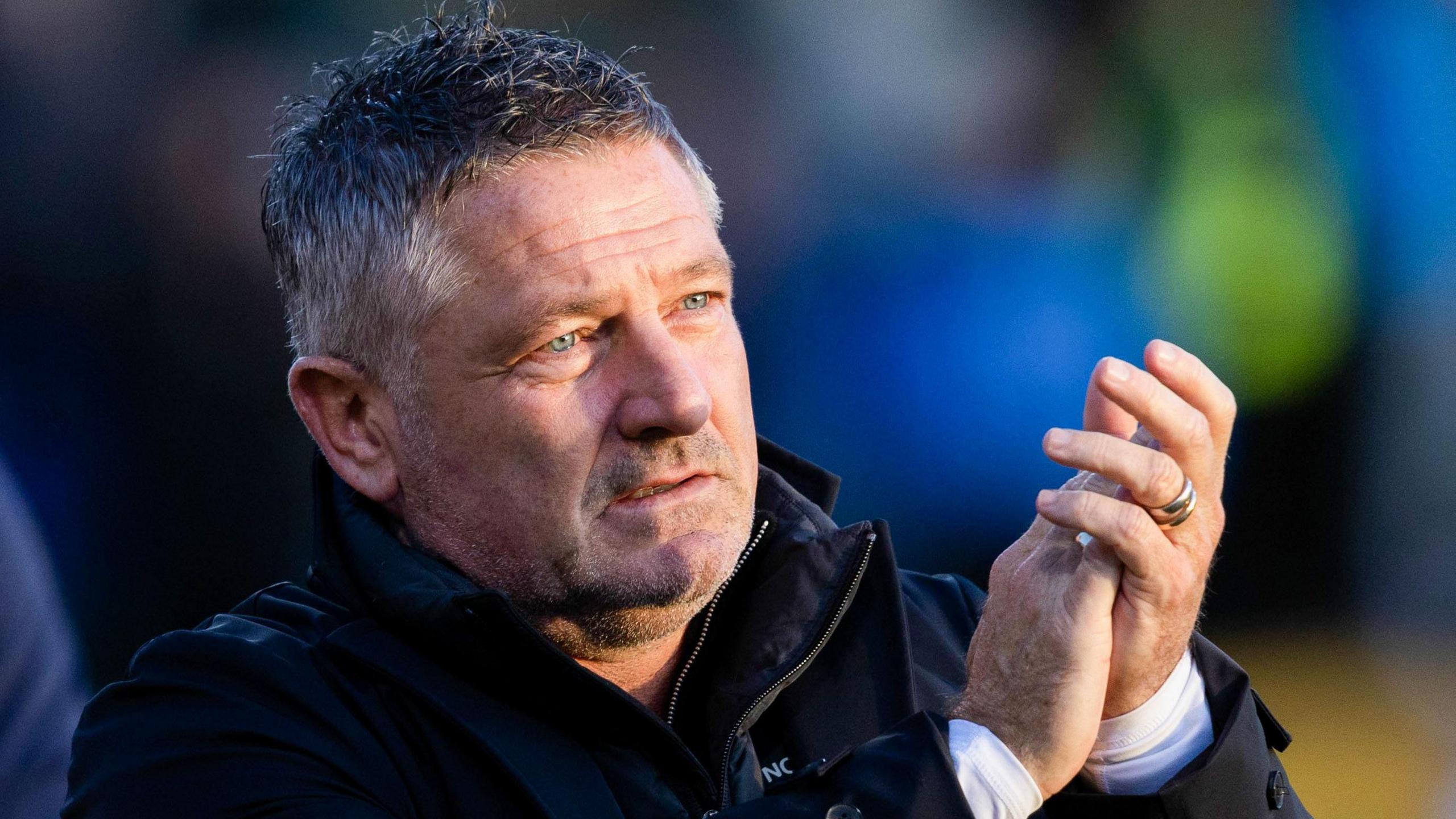 'We're not knocked by Hibs defeat' - Docherty - BBC Sport