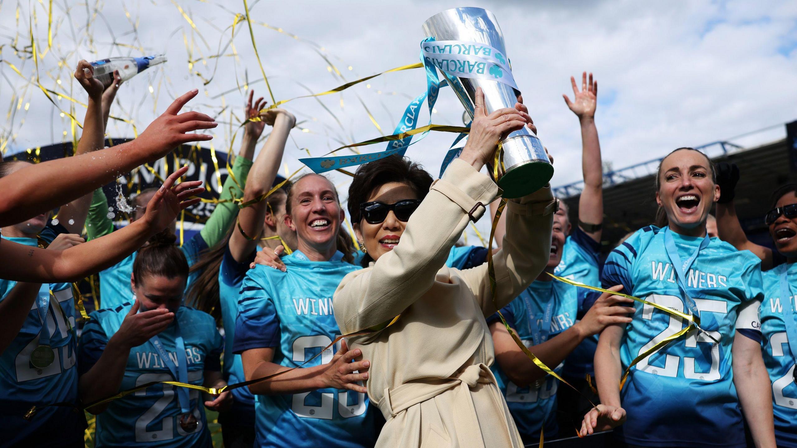 Michelle Kang: London City Lionesses owner on WSL promotion - BBC Sport