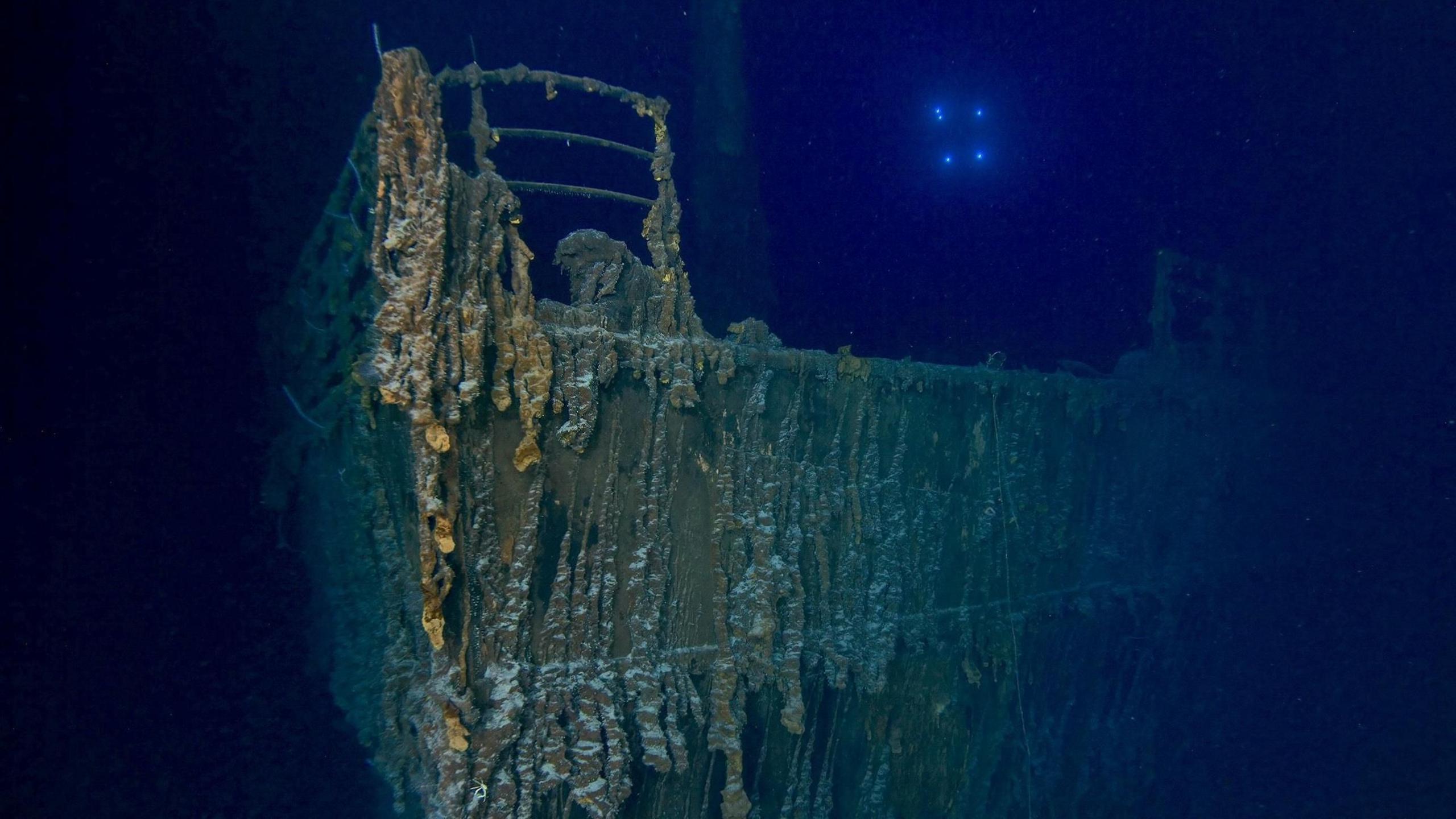 Titanic: New images show famous shipwreck decay - BBC Newsround