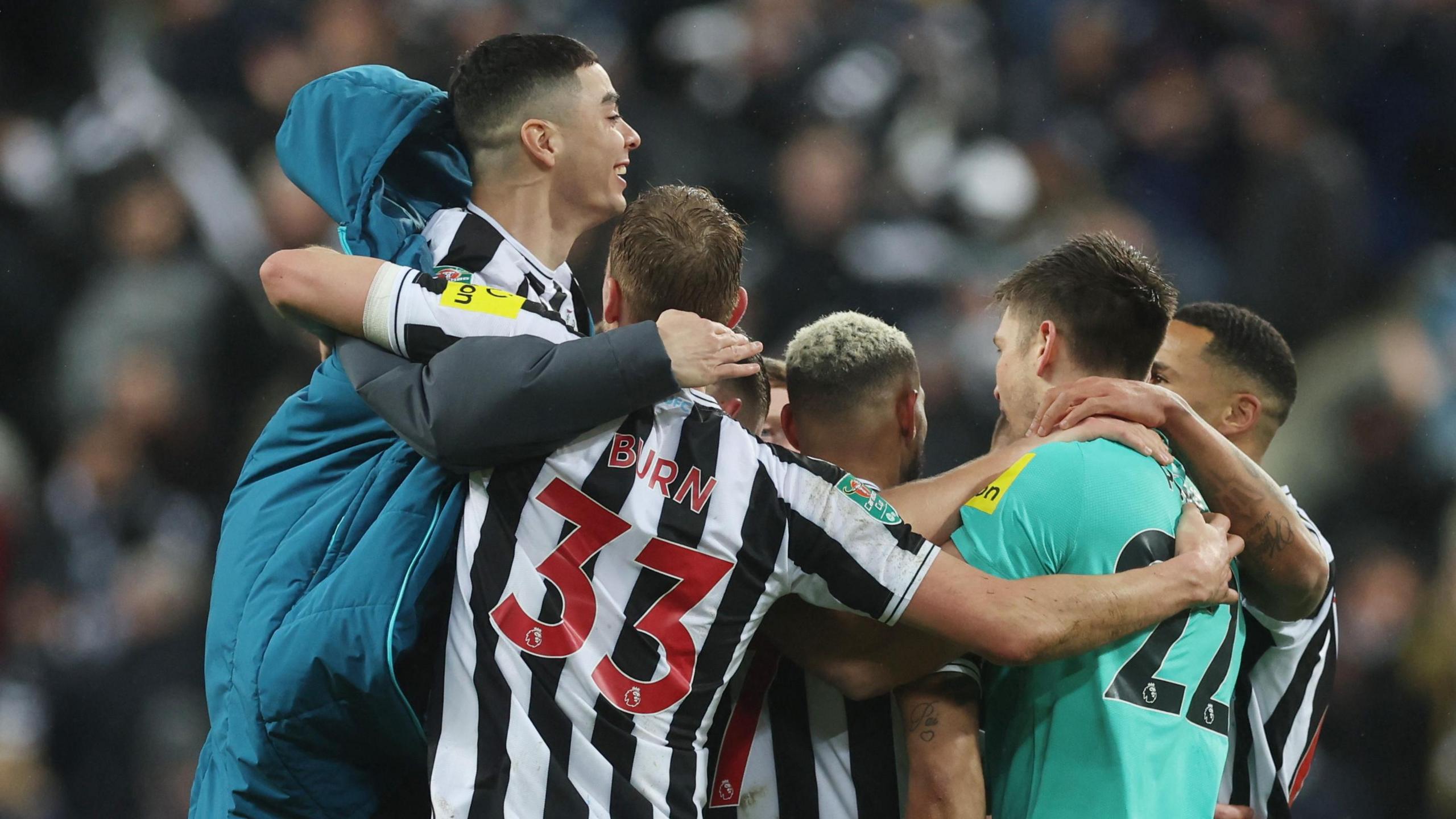 Celebrations as Newcastle reach Wembley - BBC Sport
