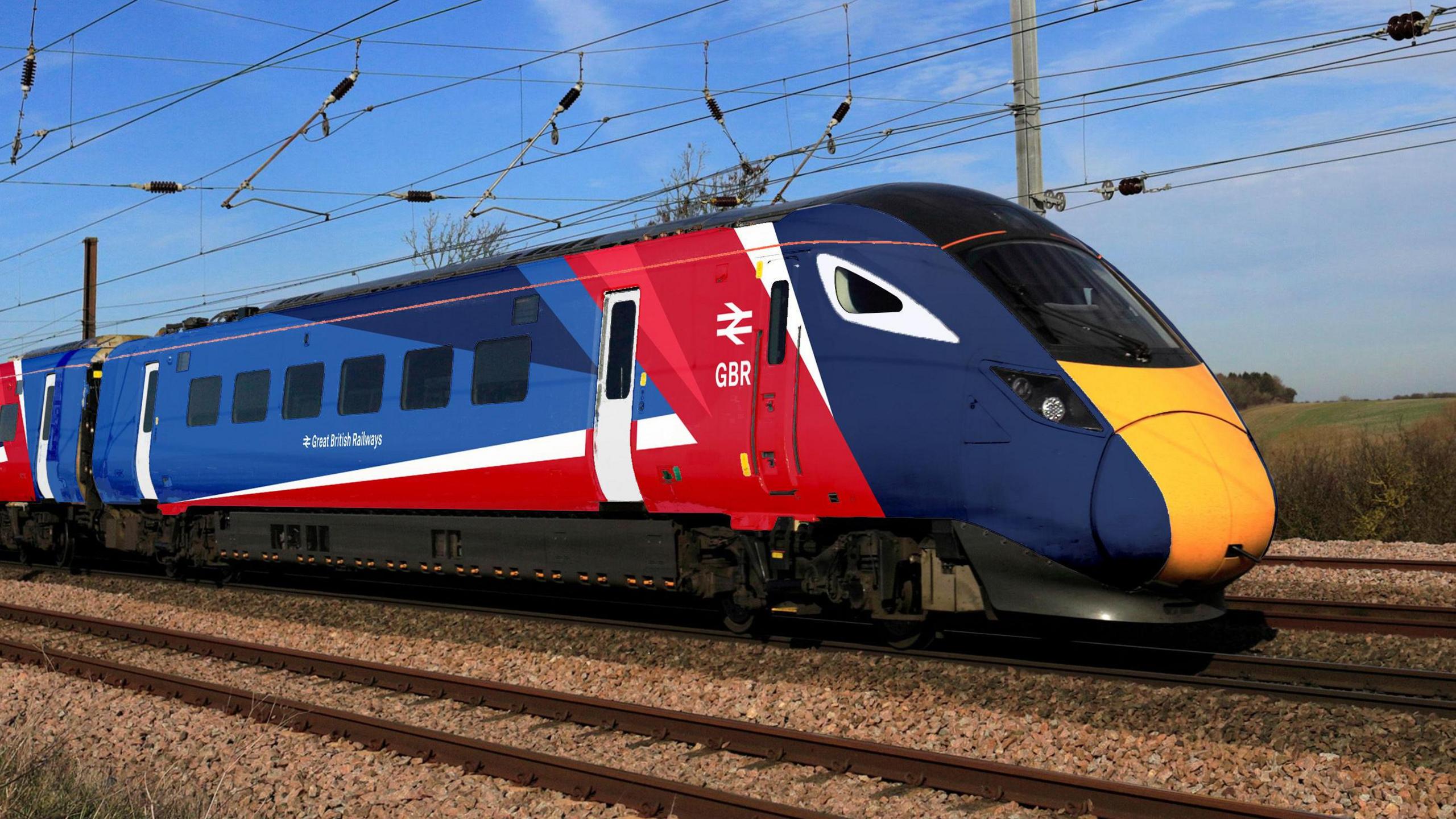 Branding and logo for Great British Railways unveiled - BBC News