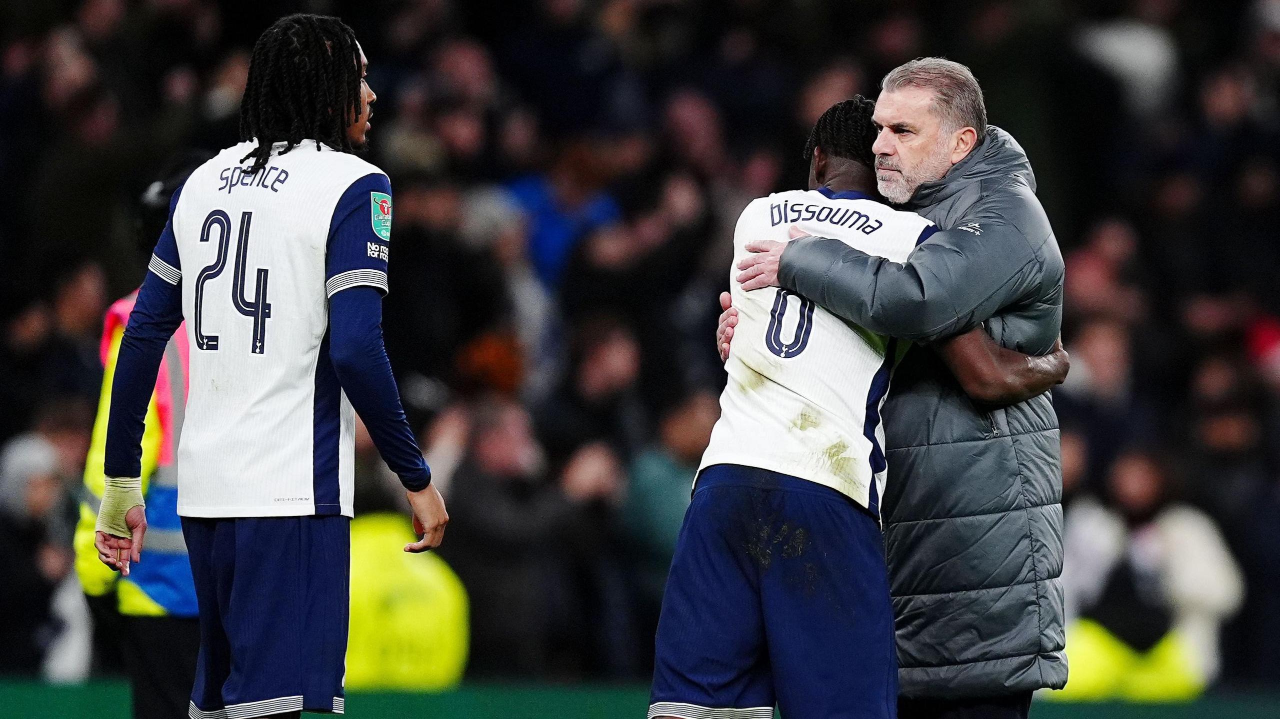Tottenham 4-3 Man Utd: Ange Postecoglou on Carabao Cup quarter-final ...