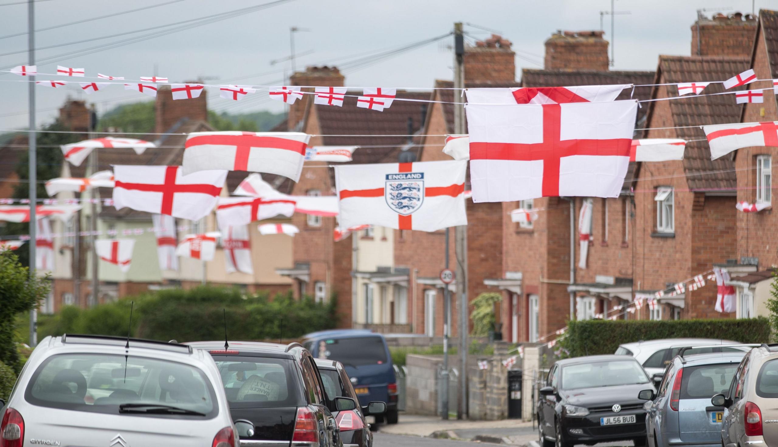 West Country residents urged to only fly World Cup flags at home - BBC News