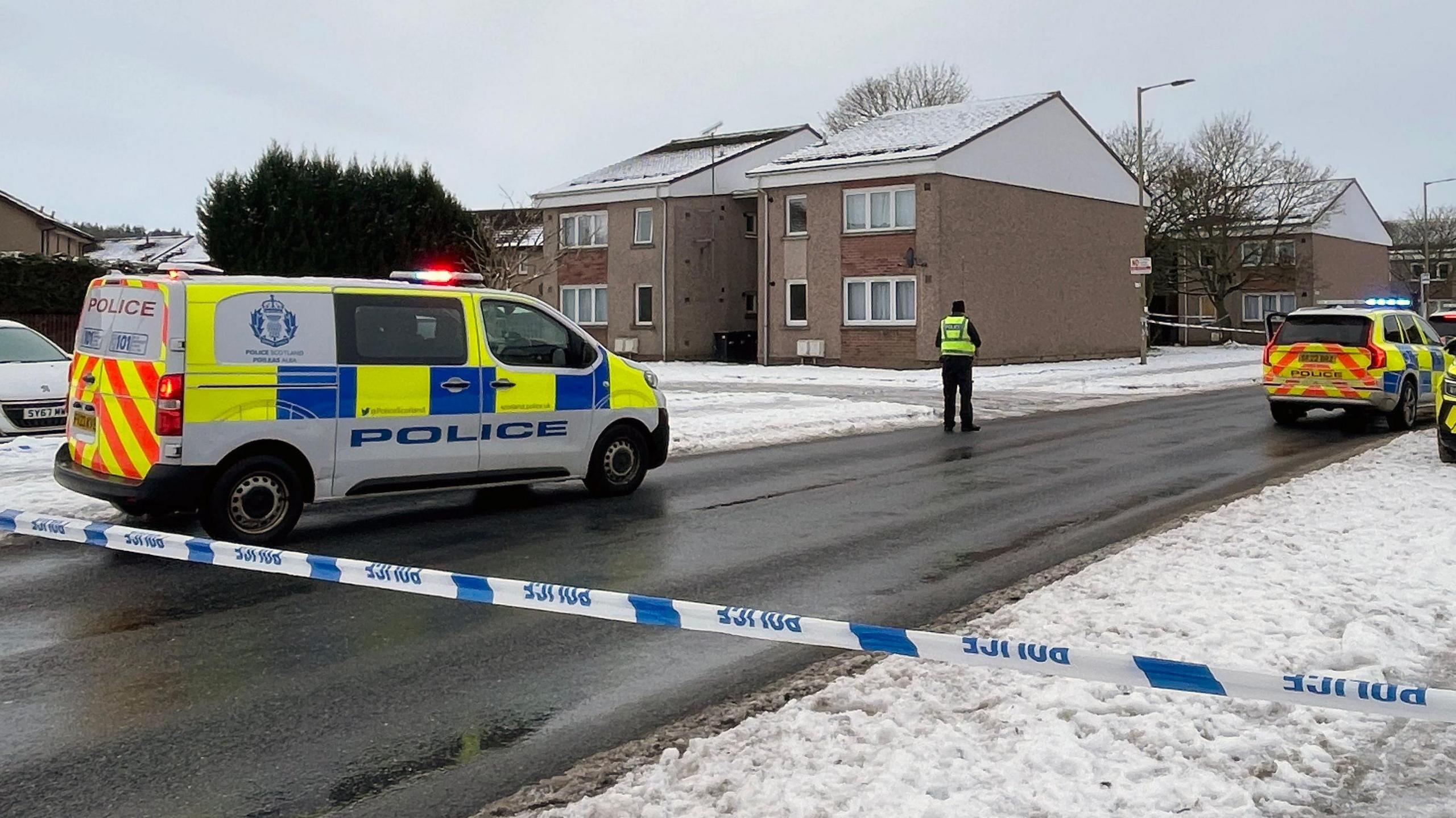 Pair charged over man's death after incident on Inverness street - BBC News