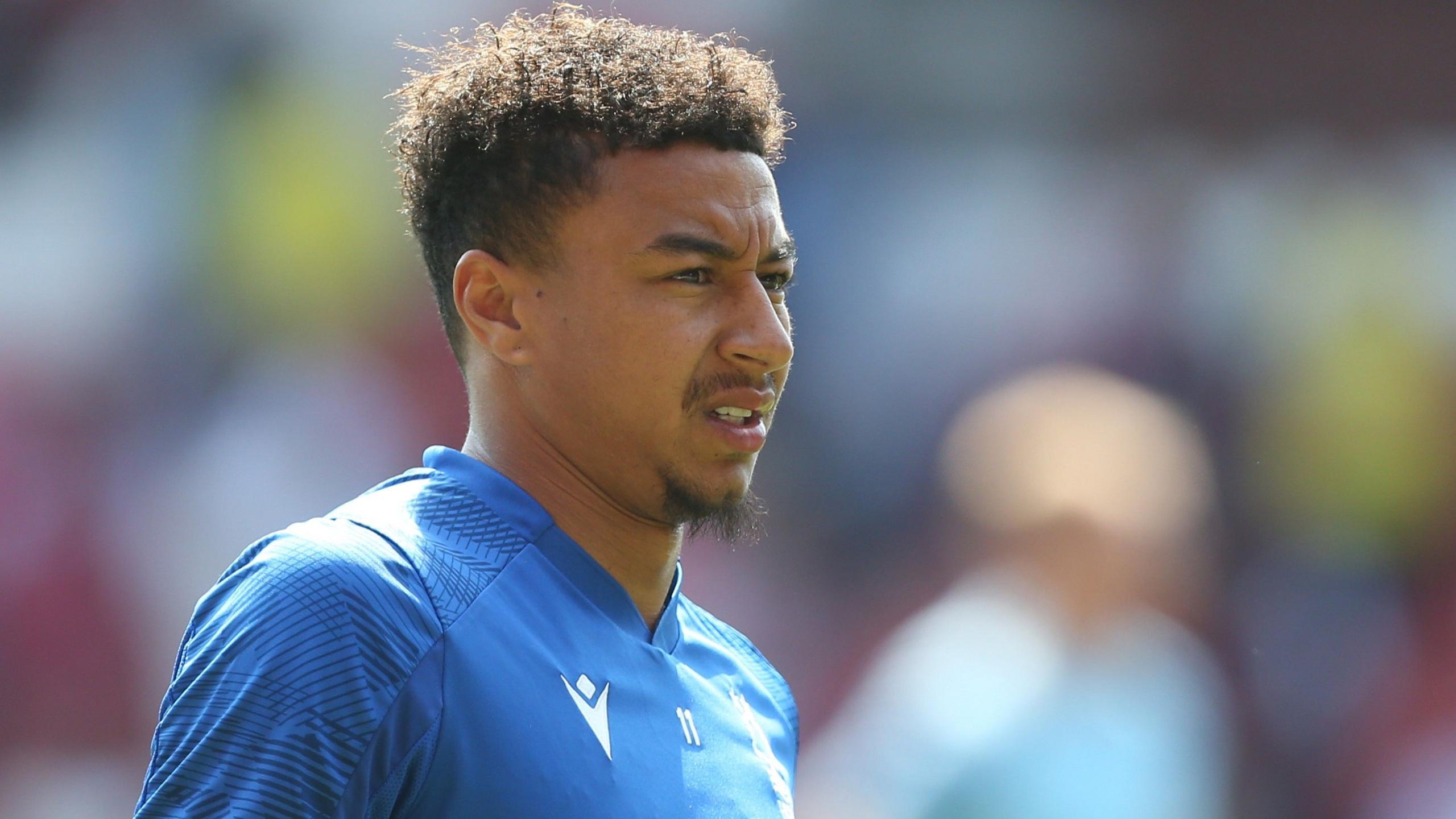 Jesse Lingard training with West Ham - BBC Sport