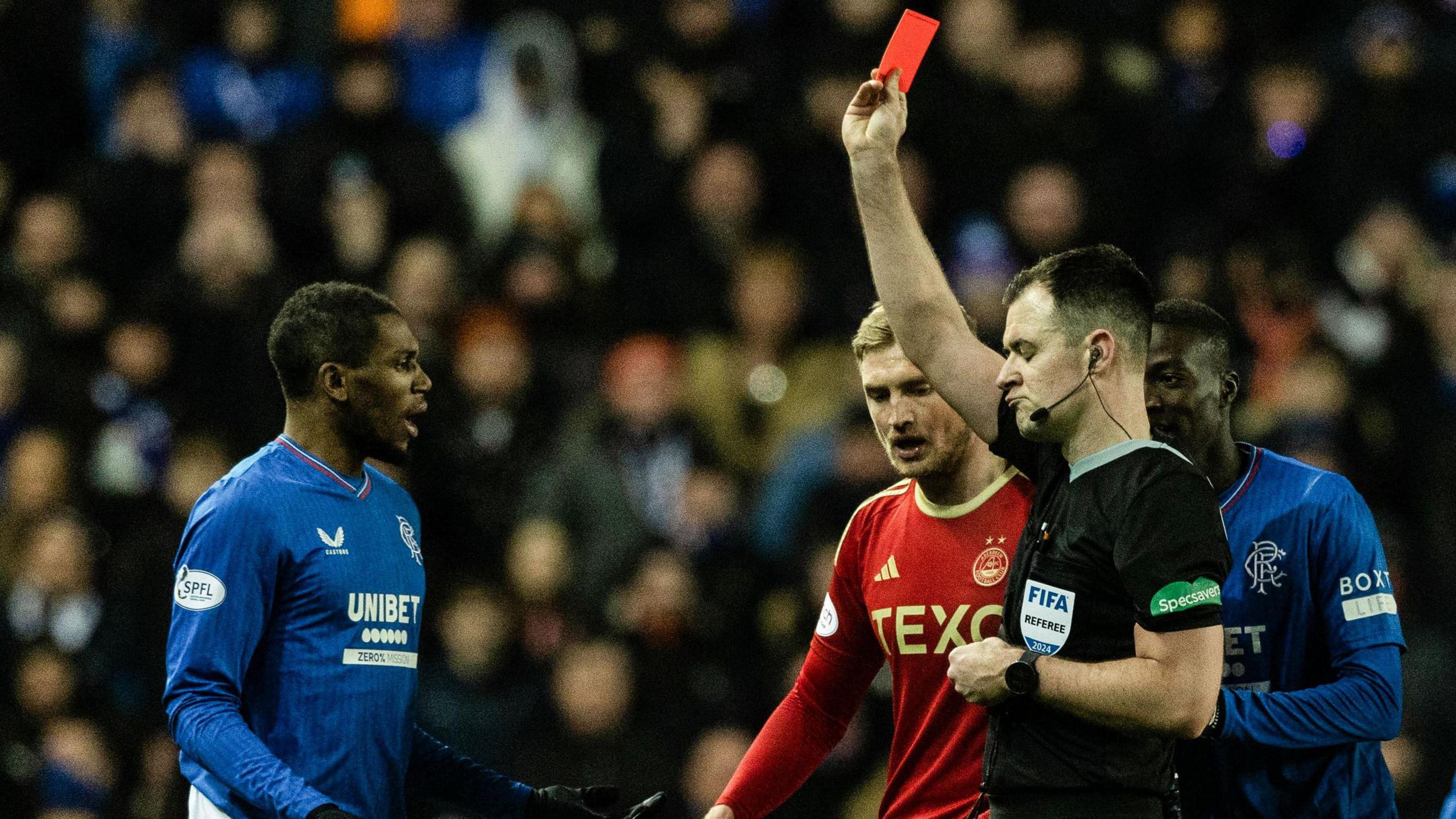 Rangers lose Sterling red card appeal - BBC Sport