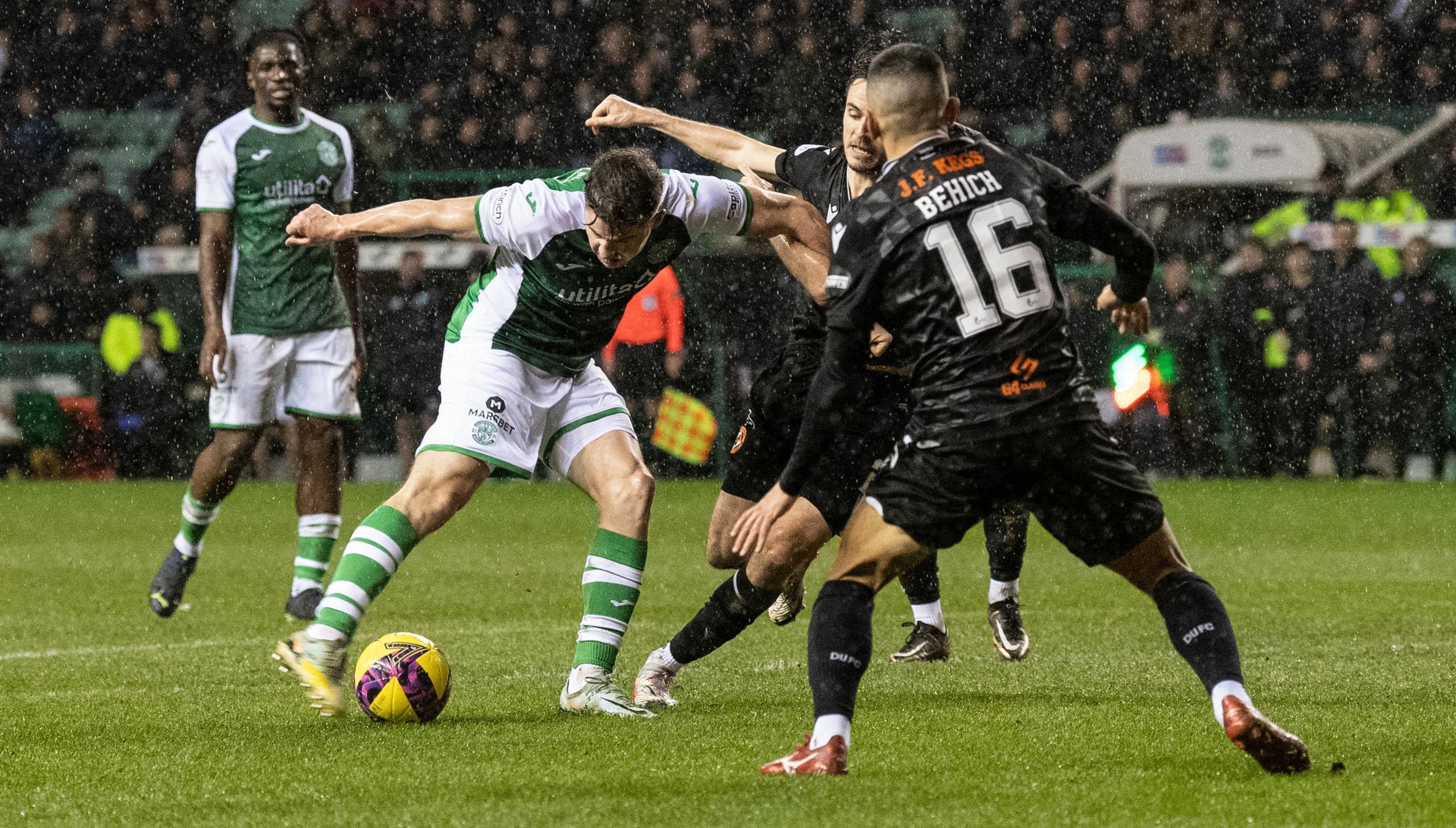 Hibernian 2-2 Dundee Utd: Who impressed? - BBC Sport