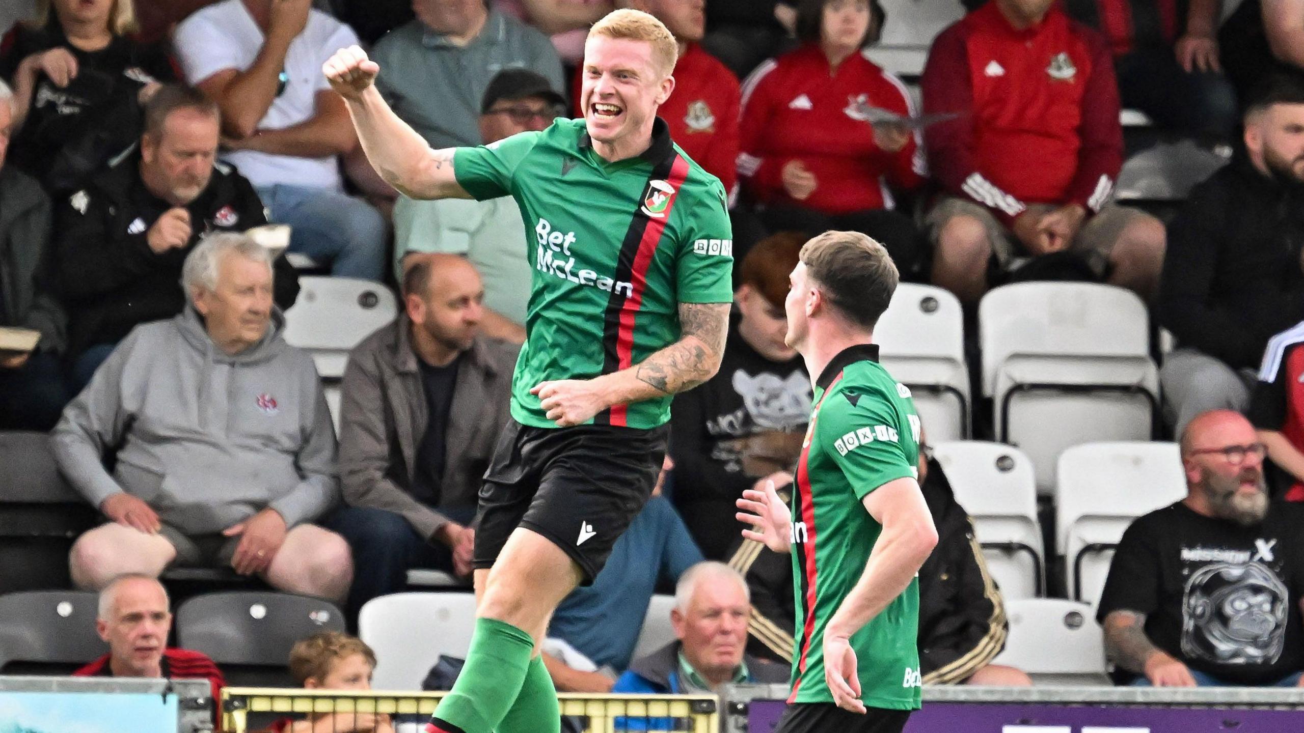 Irish Premiership: Josh Kelly's goal 'nice way to cap off' injury ...
