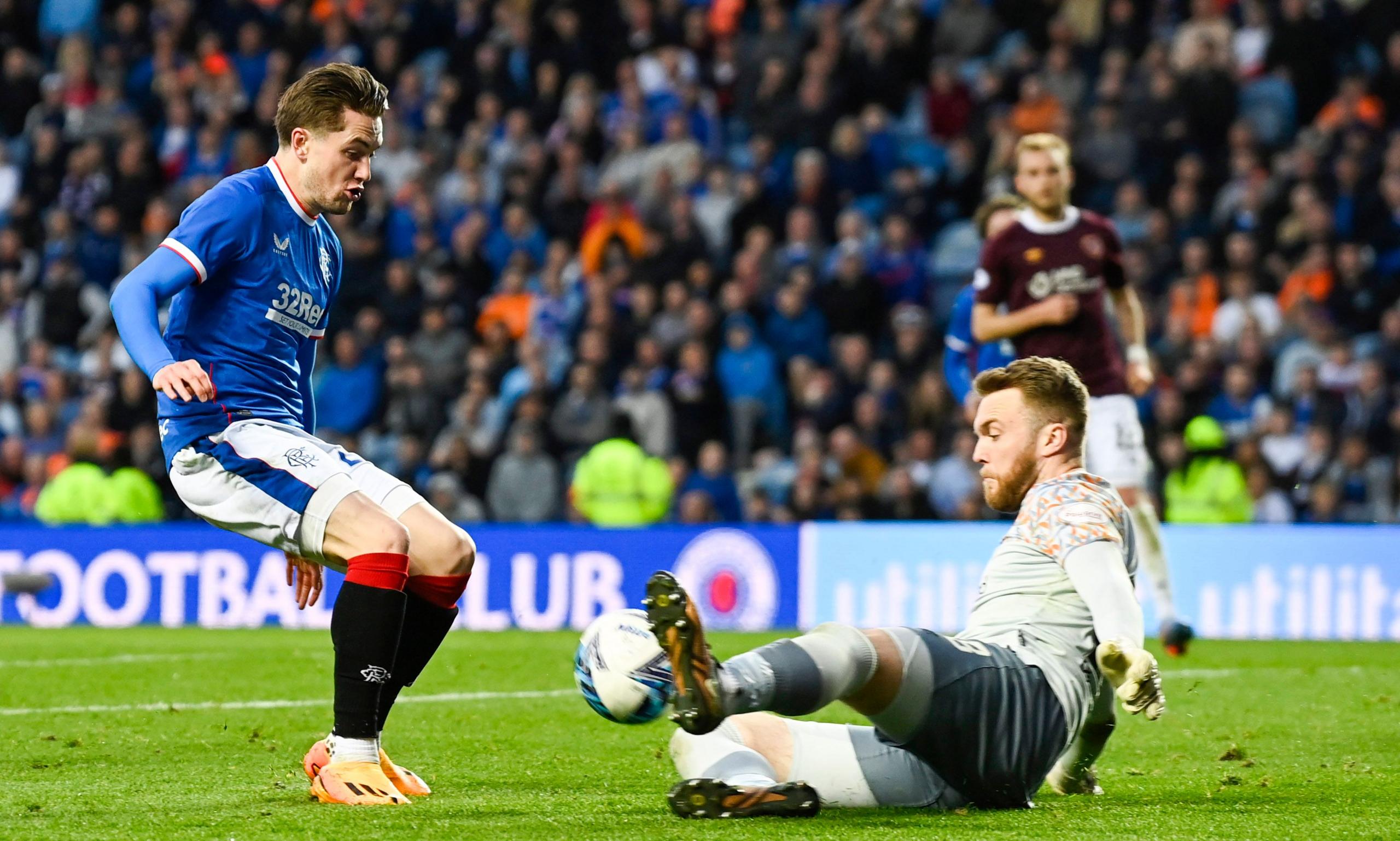 Hearts meet Rangers at Hampden - BBC Sport