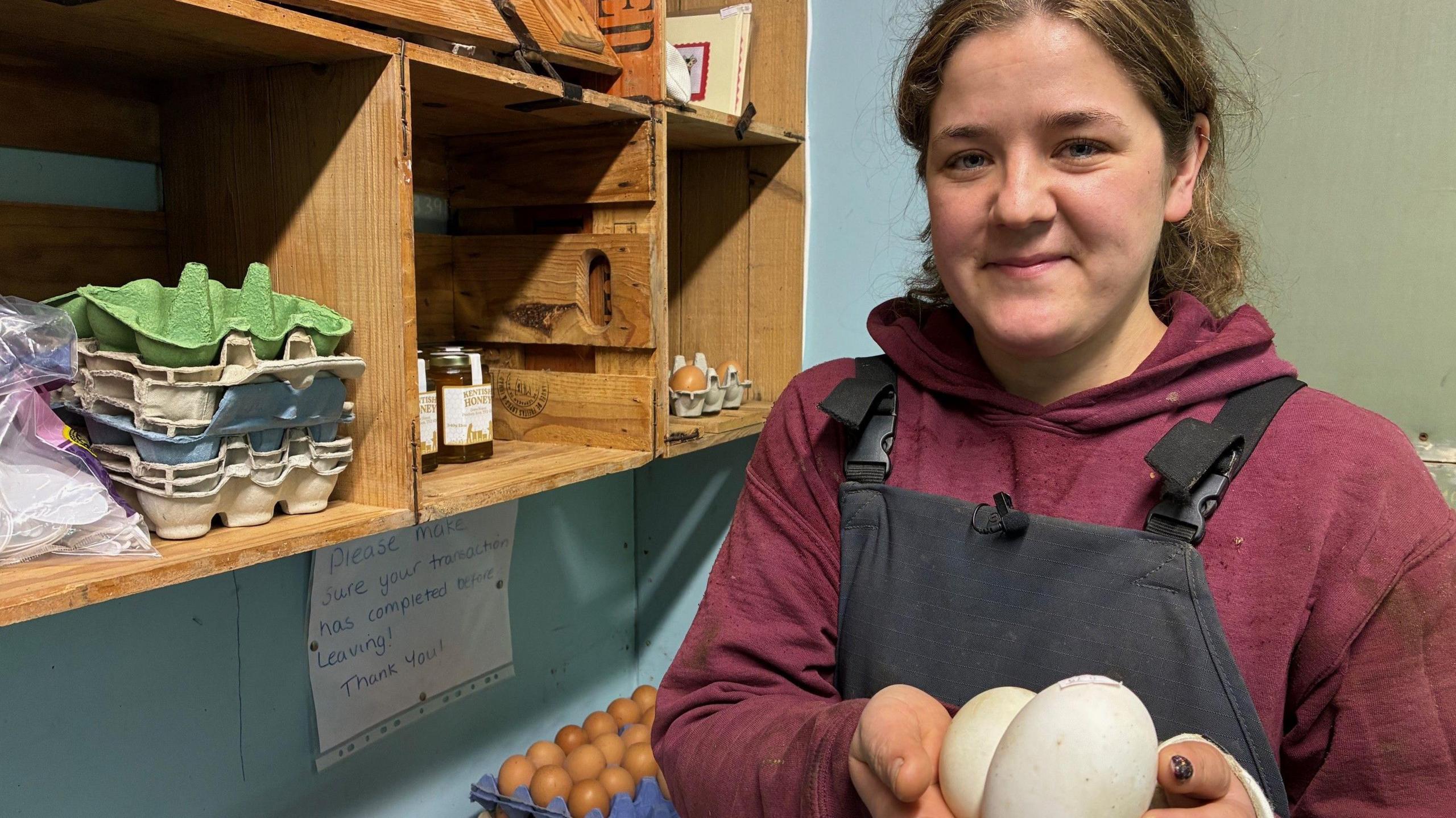 Honesty box 'helps us thank our generous community' - BBC News