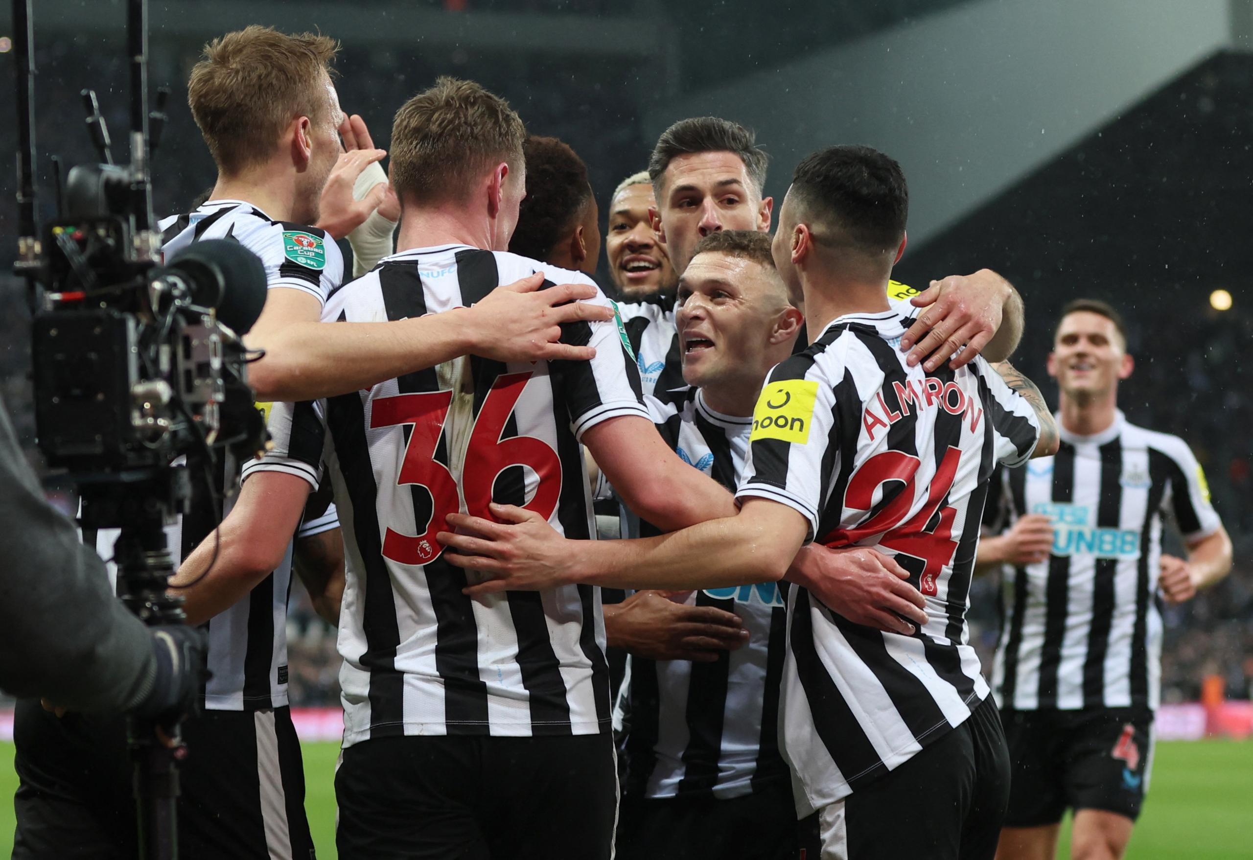 Newcastle United reach Carabao Cup final - BBC Sport