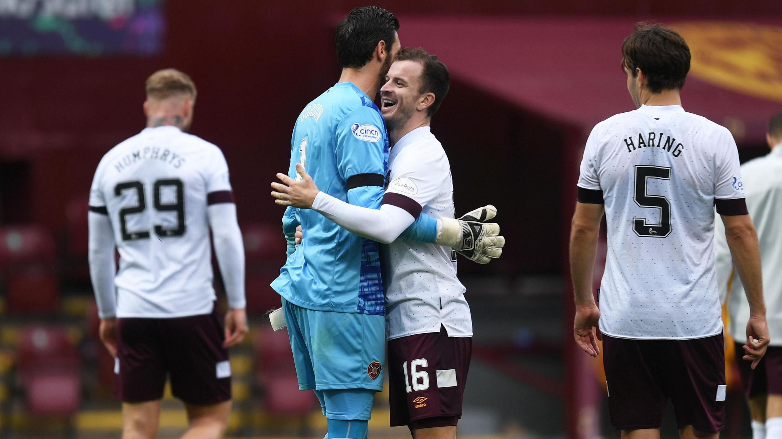 G﻿ordon relief with Fir Park escape act - BBC Sport