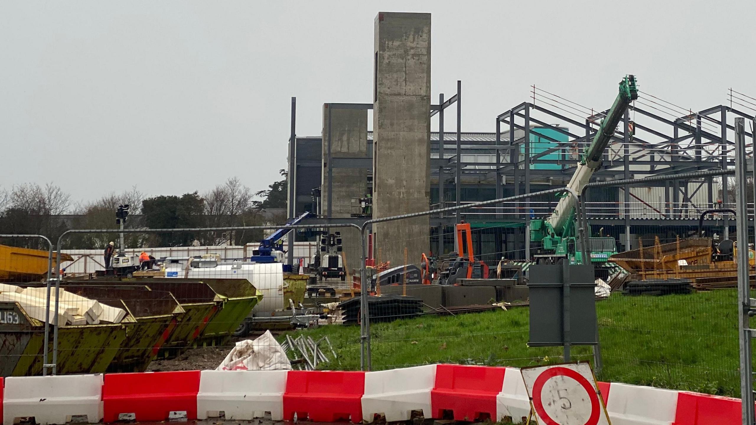 Les Ozouets Sixth form centre plans in Guernsey under review - BBC News