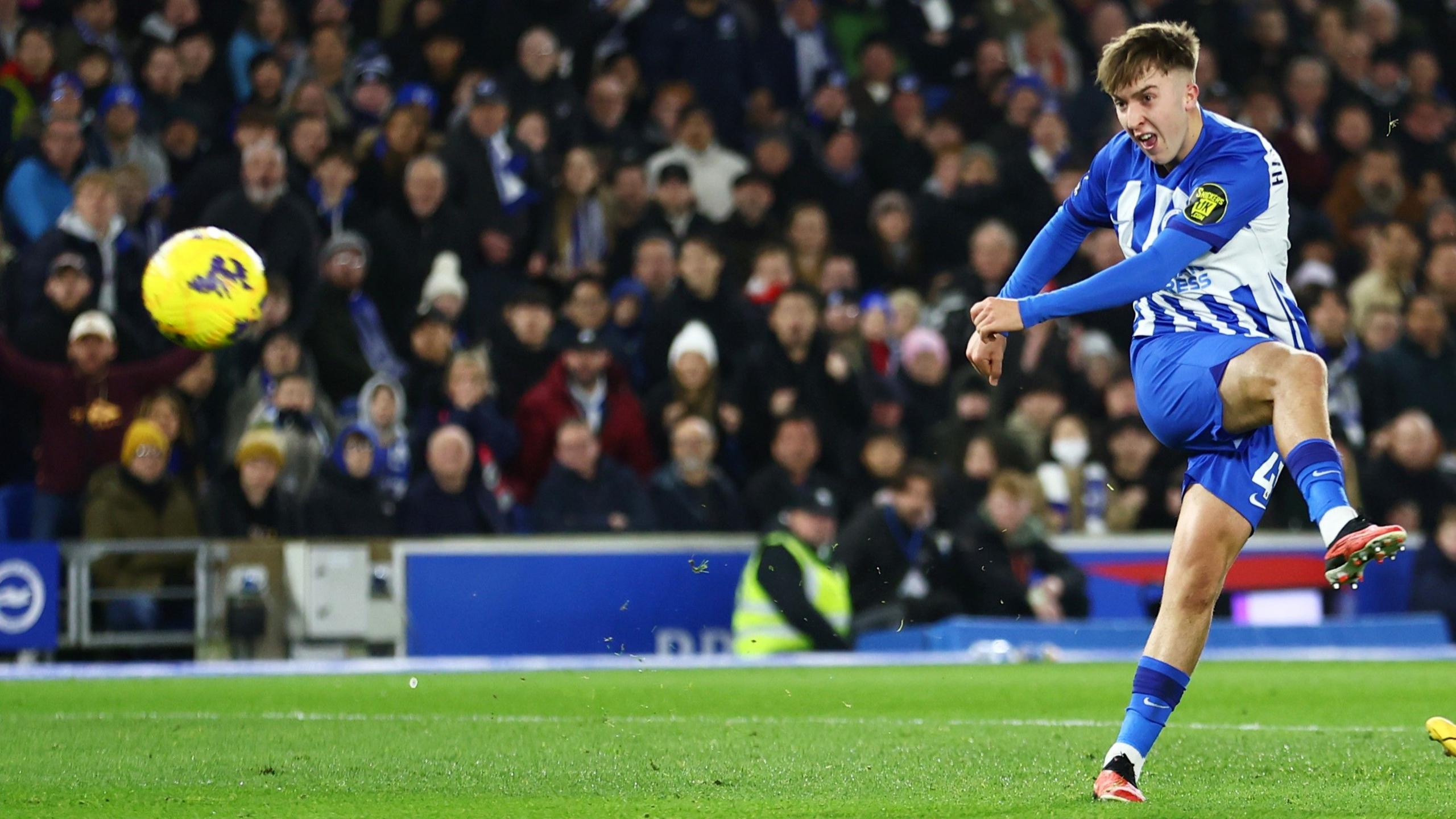 Brighton midfielder Jack Hinshelwood on influence of James Milner - BBC ...