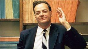 How Richard Feynman went from stirring jelly to a Nobel Prize - BBC News
