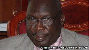 Southern Sudan minister Jimmy Lemi Milla shot dead - BBC News