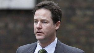 AV referendum: Nick Clegg pulls out of Lib Dem launch - BBC News