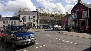 New flood project protects Tregaron - BBC News