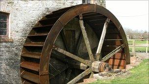 Clodock mill restored ready for national mills weekend - BBC News