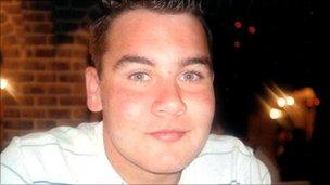 Tribute to Newburgh crash death teenager Brendon Main - BBC News