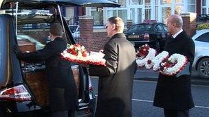 Funeral for former Stockton North Labour MP Frank Cook - BBC News