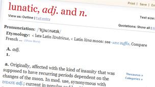 How offensive is the word 'lunatic'? - BBC News