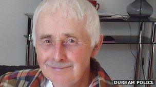 Man arrested over crash death of Brian Pattinson in Ushaw Moor - BBC News