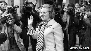 Margaret Thatcher suits go under the auction hammer at Christie's - BBC ...