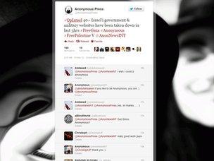Anonymous hacker group attacks Israeli websites - BBC News